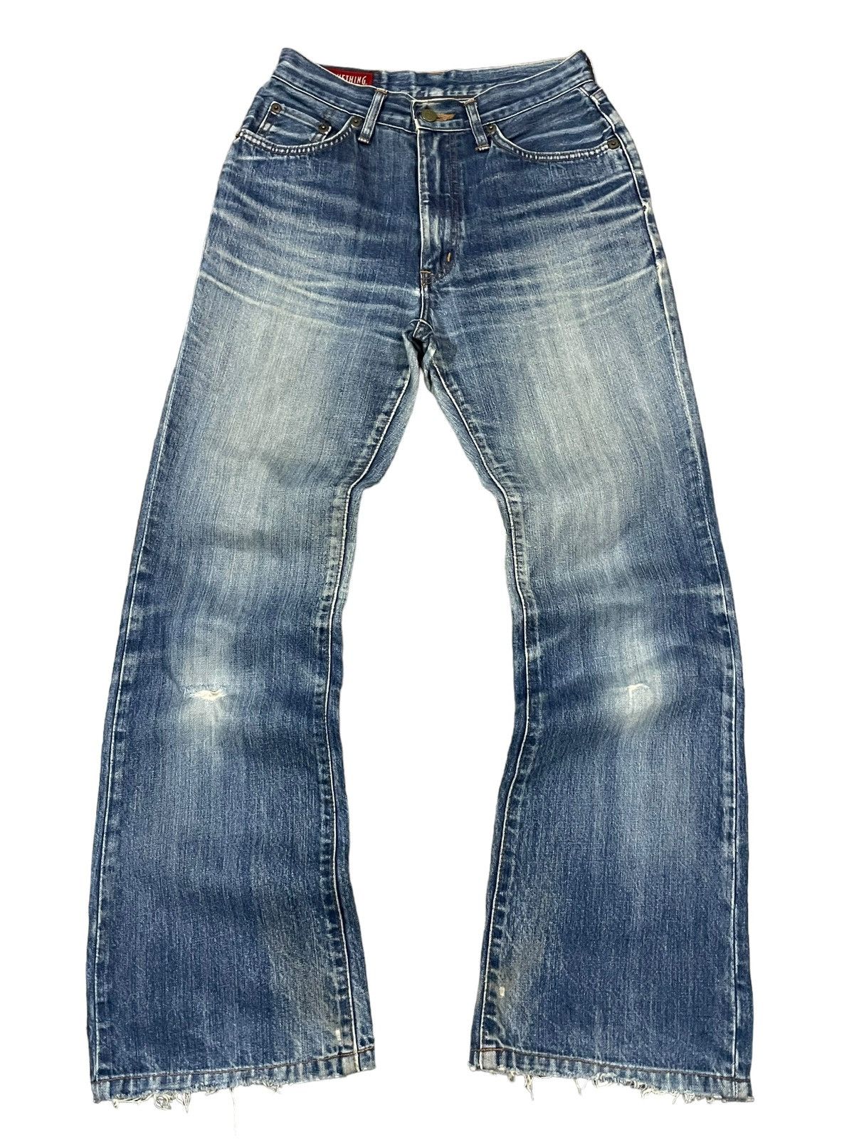 Edwin Vintage Edwin Something Japan Blue Fade Wash Bootcut Jeans | Grailed