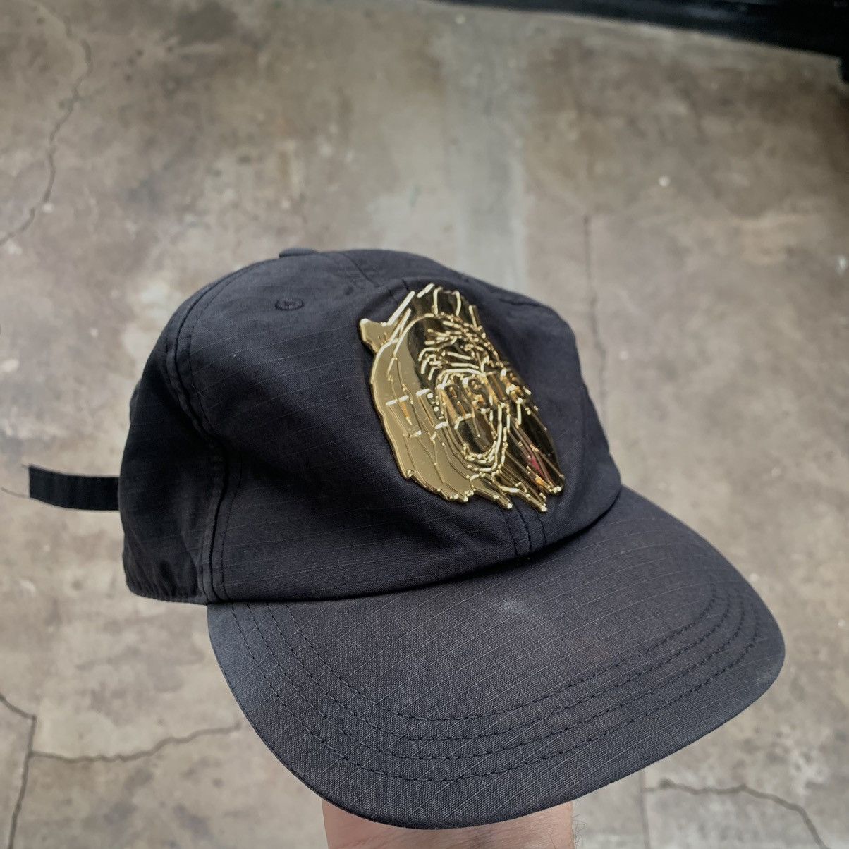 Versace Versus Versace cap metal logo Sun faded | Grailed
