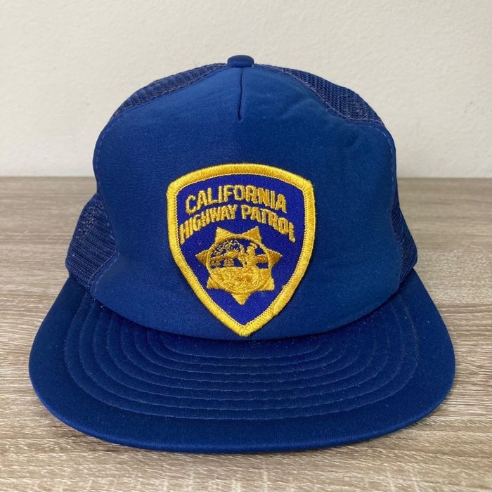Vintage California Highway Patrol Hat Vintage Trucker Snapback | Grailed
