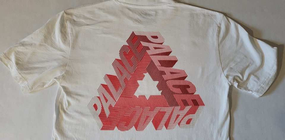 Palace P3-D SHIRT WHITE P-3D LARGE TRI FERG SUPREME LOGO ULTIMO | Grailed