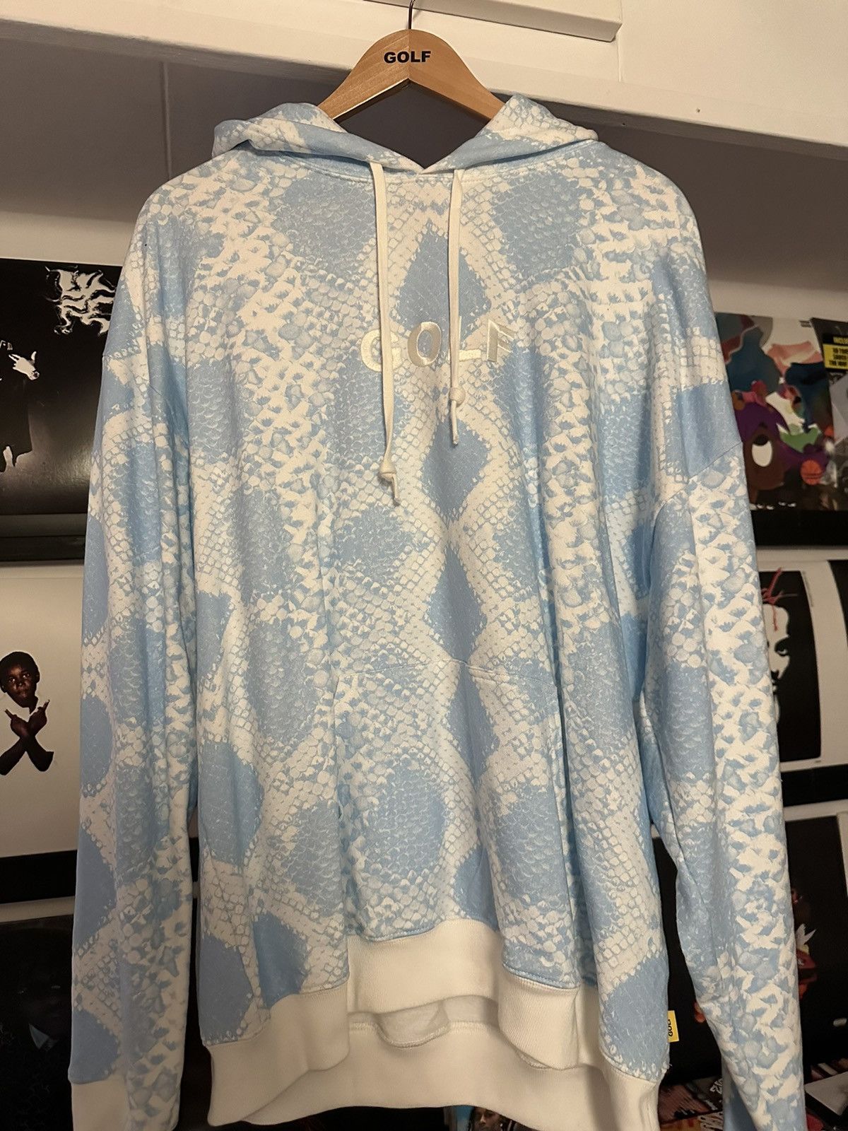 Golf Wang × Tyler The Creator Golf Wang Python Logo Hoodie | Grailed