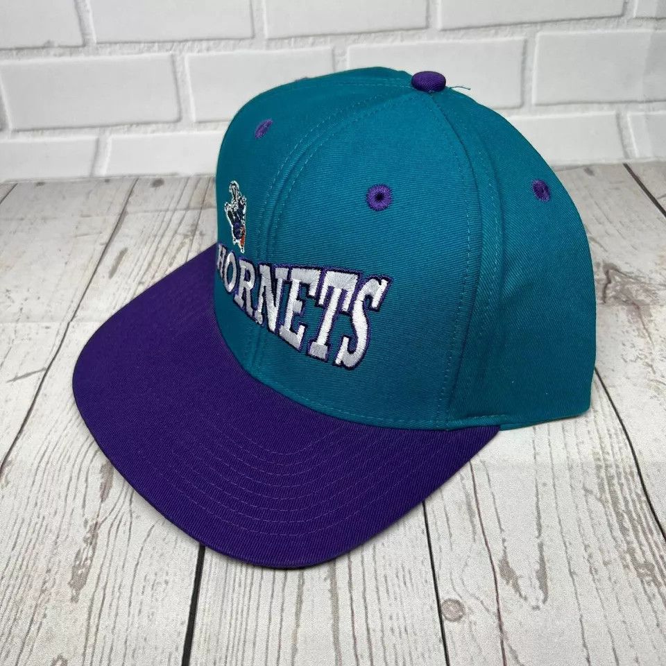 Adidas Vintage Charlotte Hornets NBA Adidas Hat Snapback New Men | Grailed