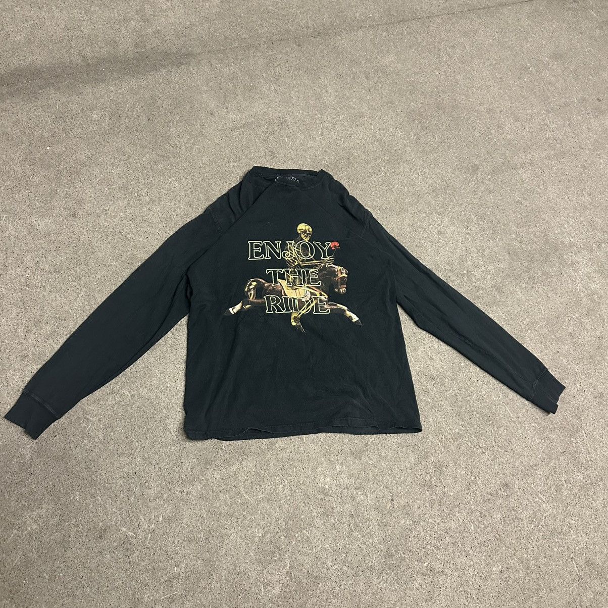 Travis Scott Travis Scott Astroworld “the sights are vivid” long sleeve ...