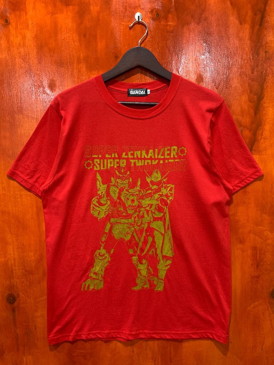 Japanese Brand KIKAI SENTAI ZENKAIGER BANDAI TSHIRT ANIME MANGA SERIES ...