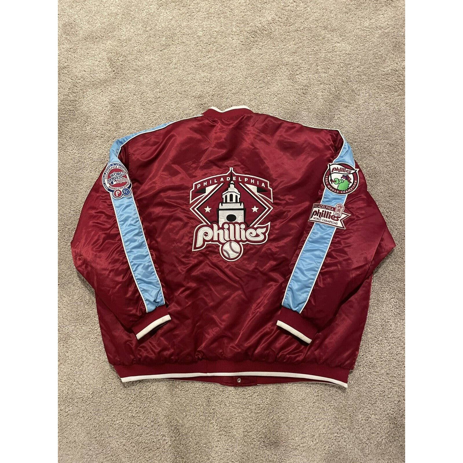 Cooperstown Collection Vintage Phillies Cooperstown Collection Jacket ...