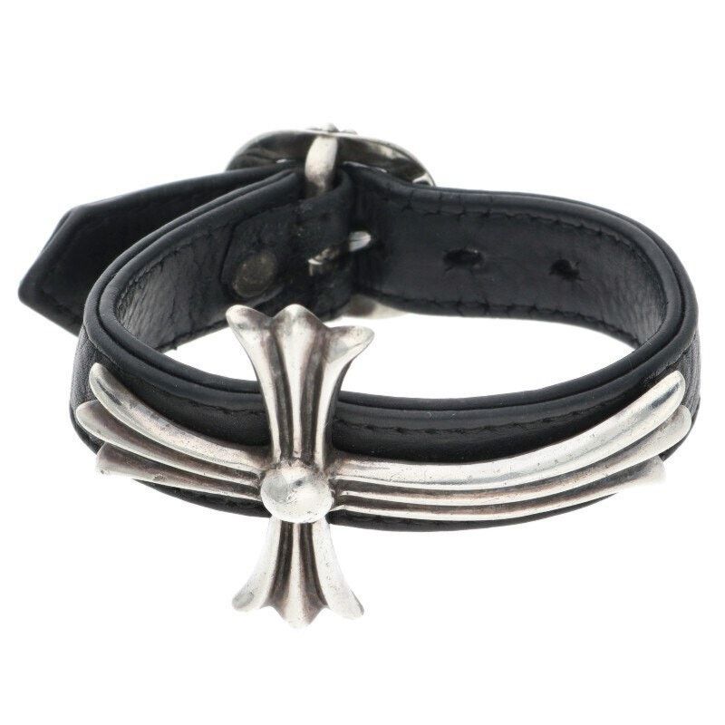Chrome Hearts Chrome Hearts Bent CH Cross Gun Slinger Bracelet | Grailed