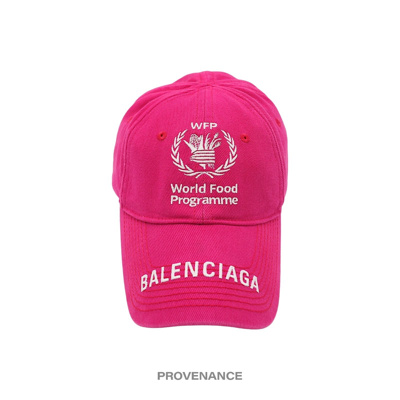 Balenciaga 🔴 Balenciaga WFP World Food Programme Cap - Pink | Grailed