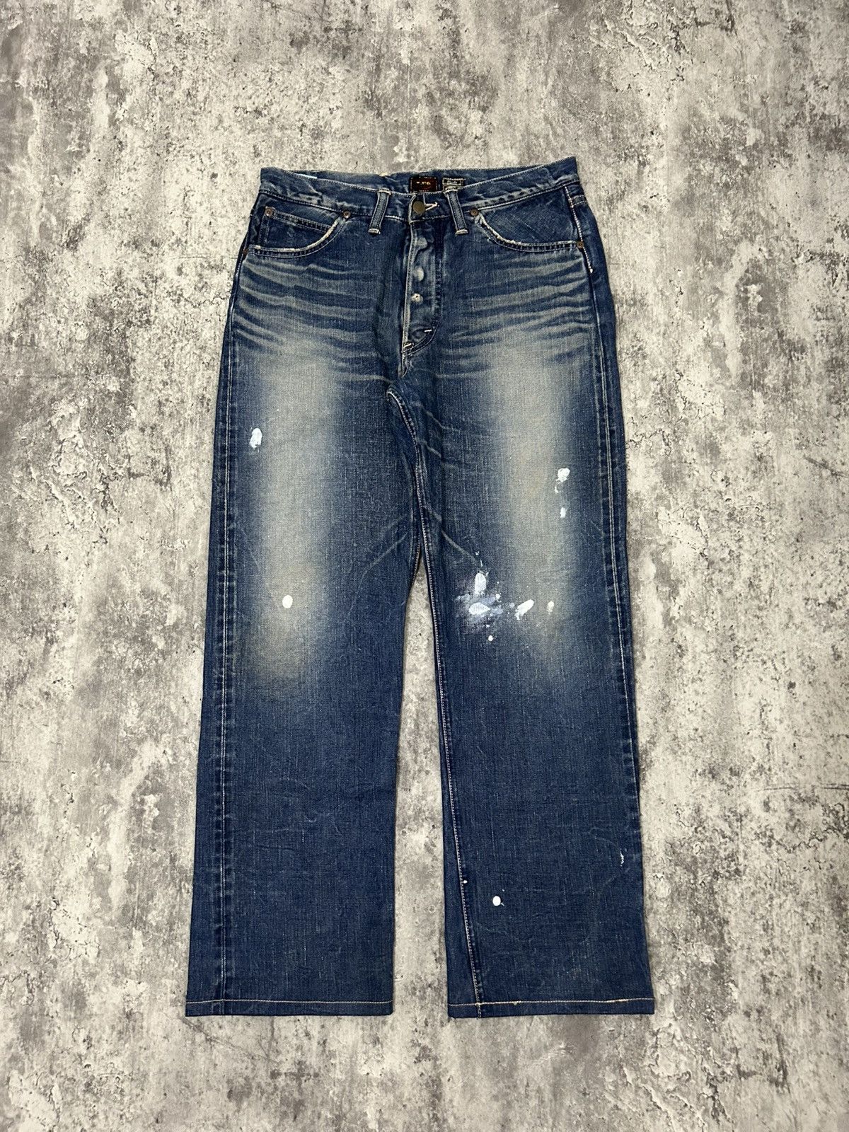 Lee Vintage Lee Riders X Okuda Japan Mud Wash Selvedge Jeans | Grailed