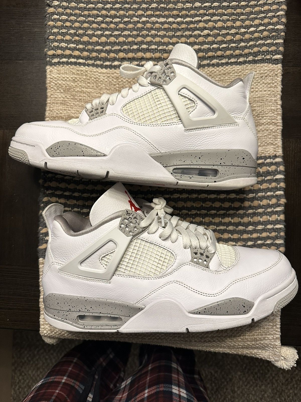 Jordan Brand × Nike × Streetwear Air Jordan 4 Retro 'White Oreo' | Grailed
