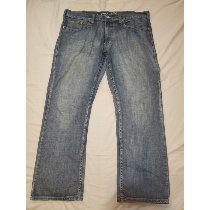 Helix Helix Jeans Men Sz 38 X 30 Slim Straight Leg Blue Denim | Grailed