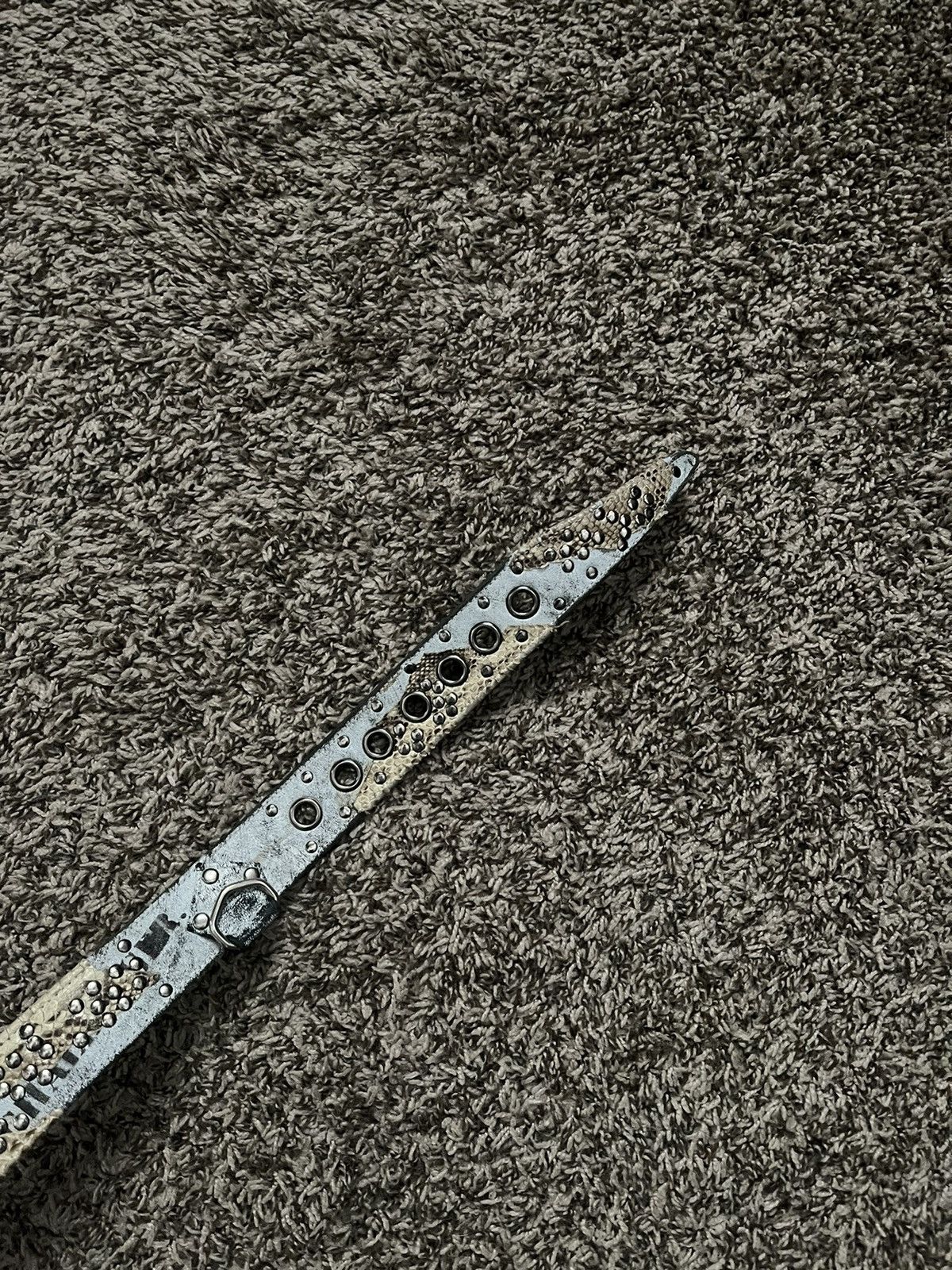 KMRii KMRii Snake Skin Belt | Grailed