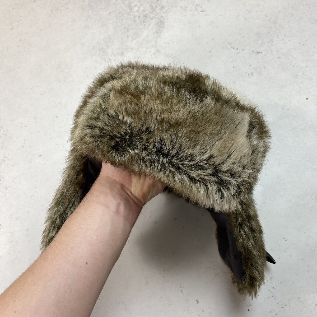 Vintage RARE VINTAGE Fuzzy Mohair Alt Japanese Style Ushanka Hat Y2K ...
