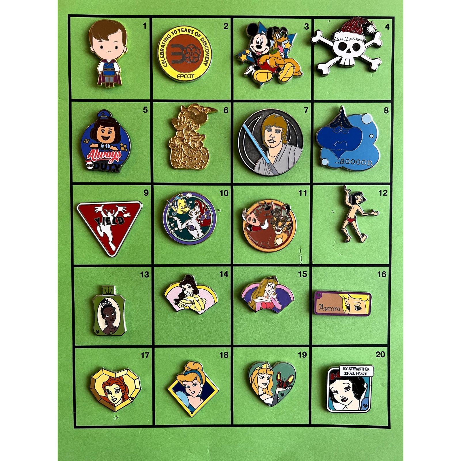 Disney Disney Pin Nerds Rock Head Collection Minnie Mouse | Grailed