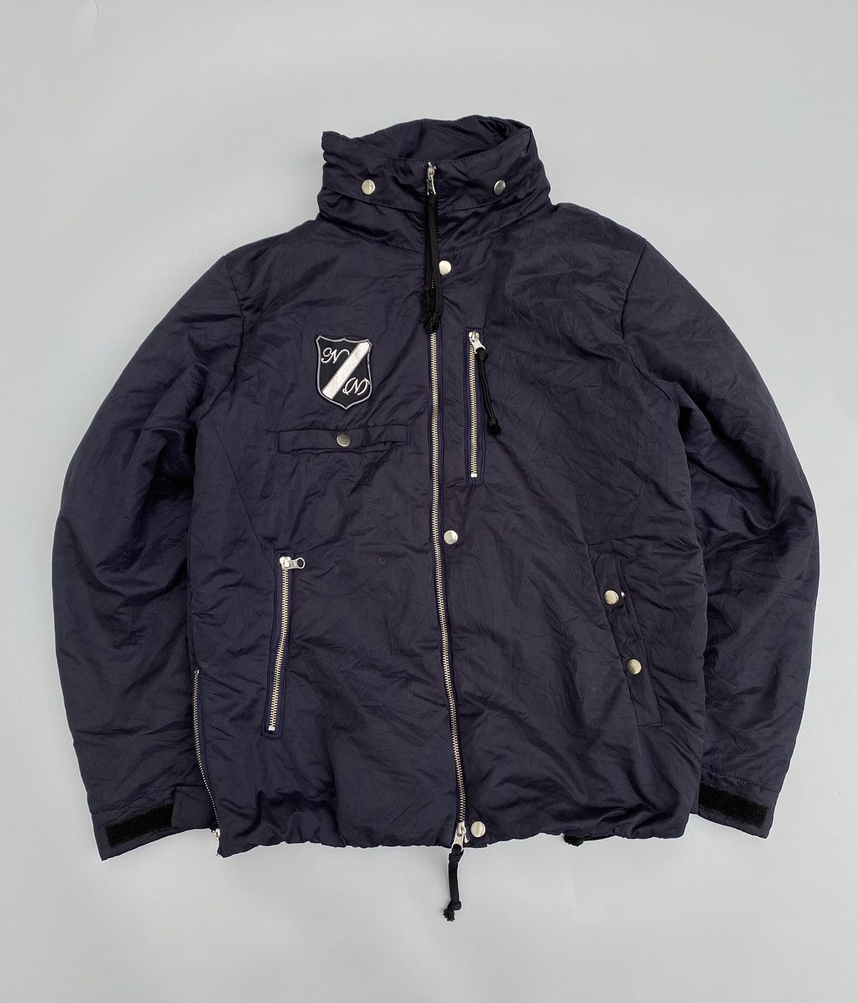 Number (N)ine SS ‘07- Number Nine- Musical Lining Crest Logo Puffer ...