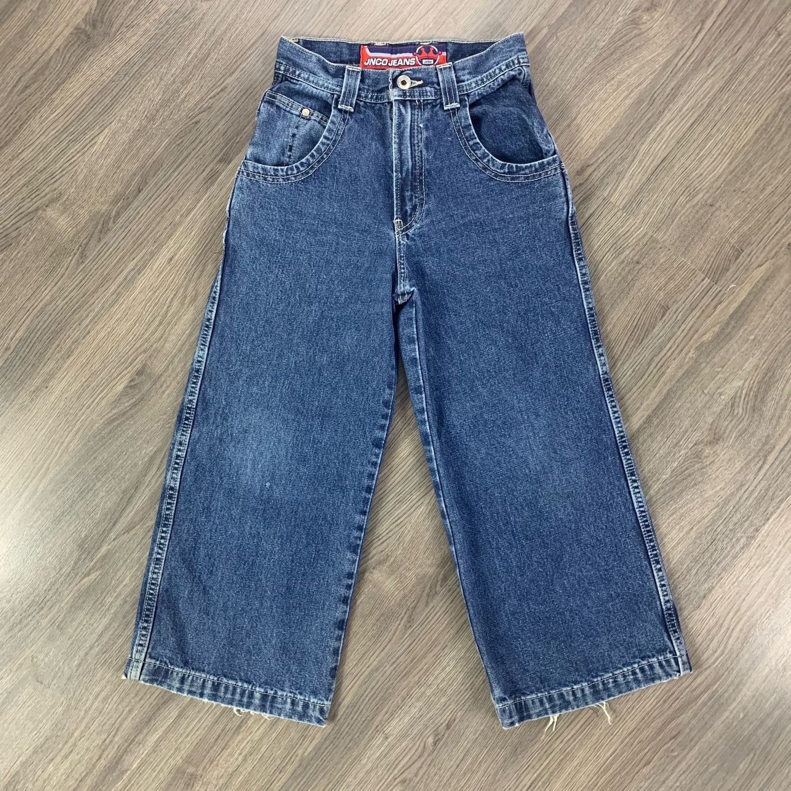 Vintage Vintage Blue Dragon JNCO Jeans Kids size 8 90s 24 in | Grailed