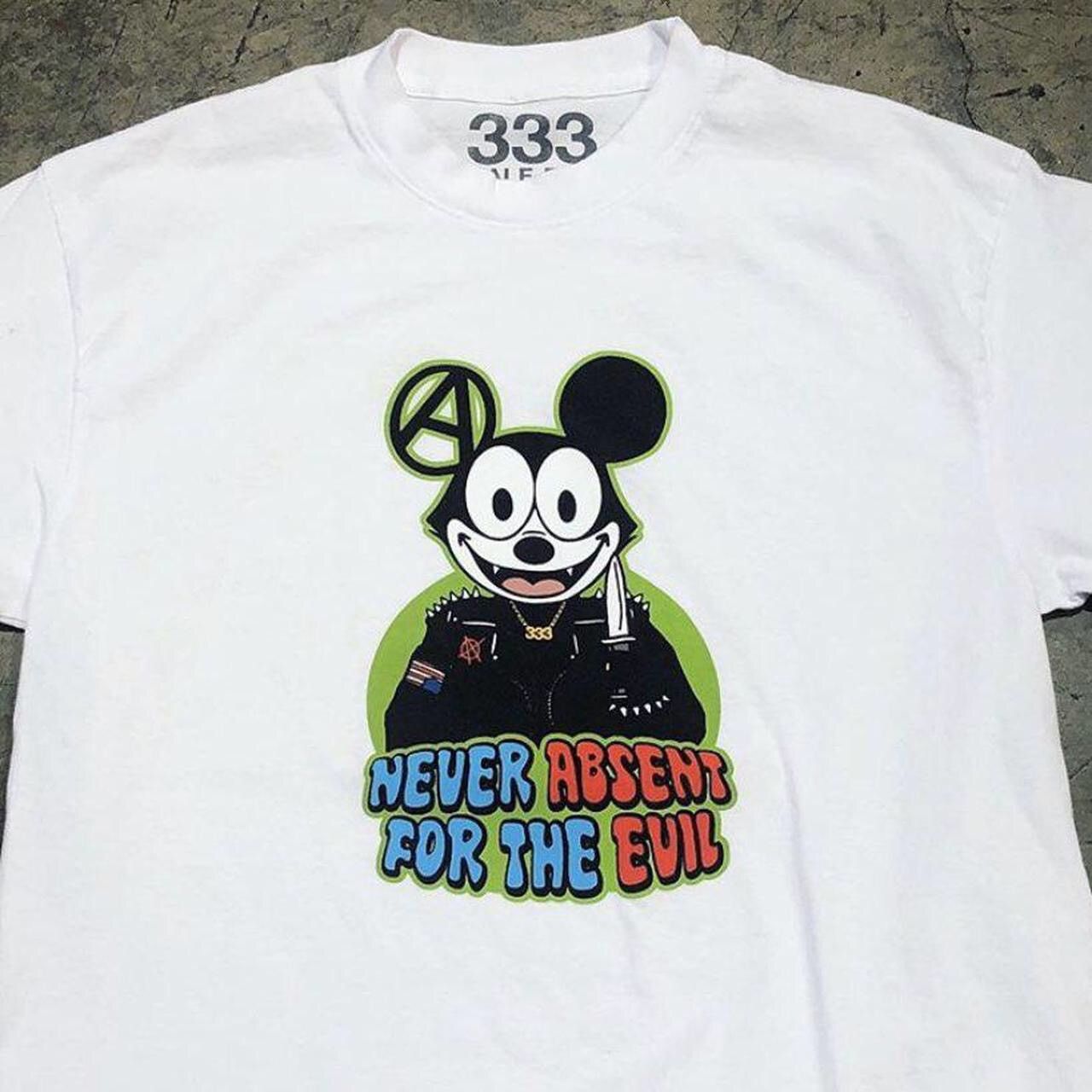 Absent × Half Evil Absent x Half Evil Always Here Tee | Grailed