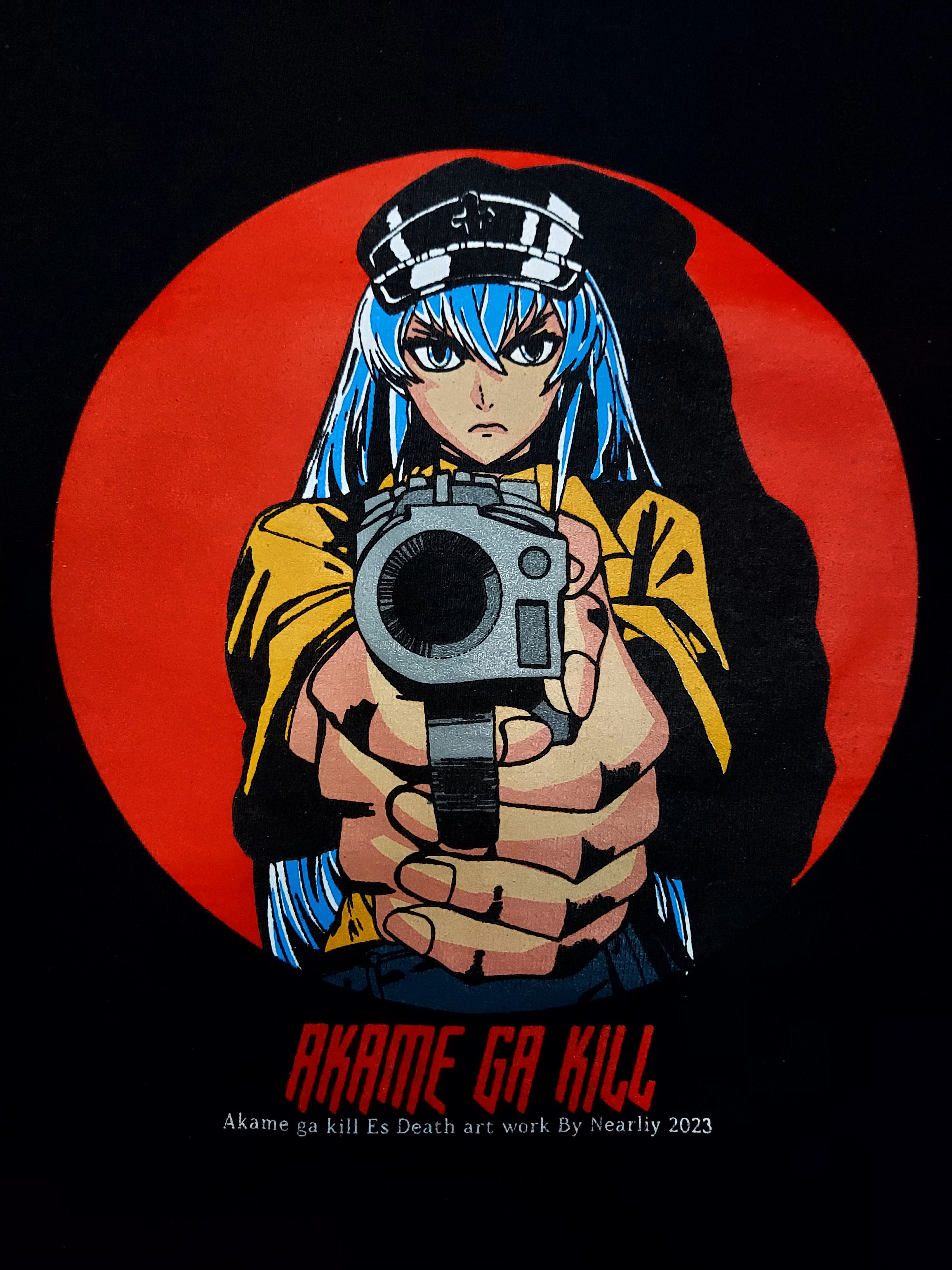 Anima × Movie × Vintage 💥Akame Ga Kill Es death T Shirt | Grailed