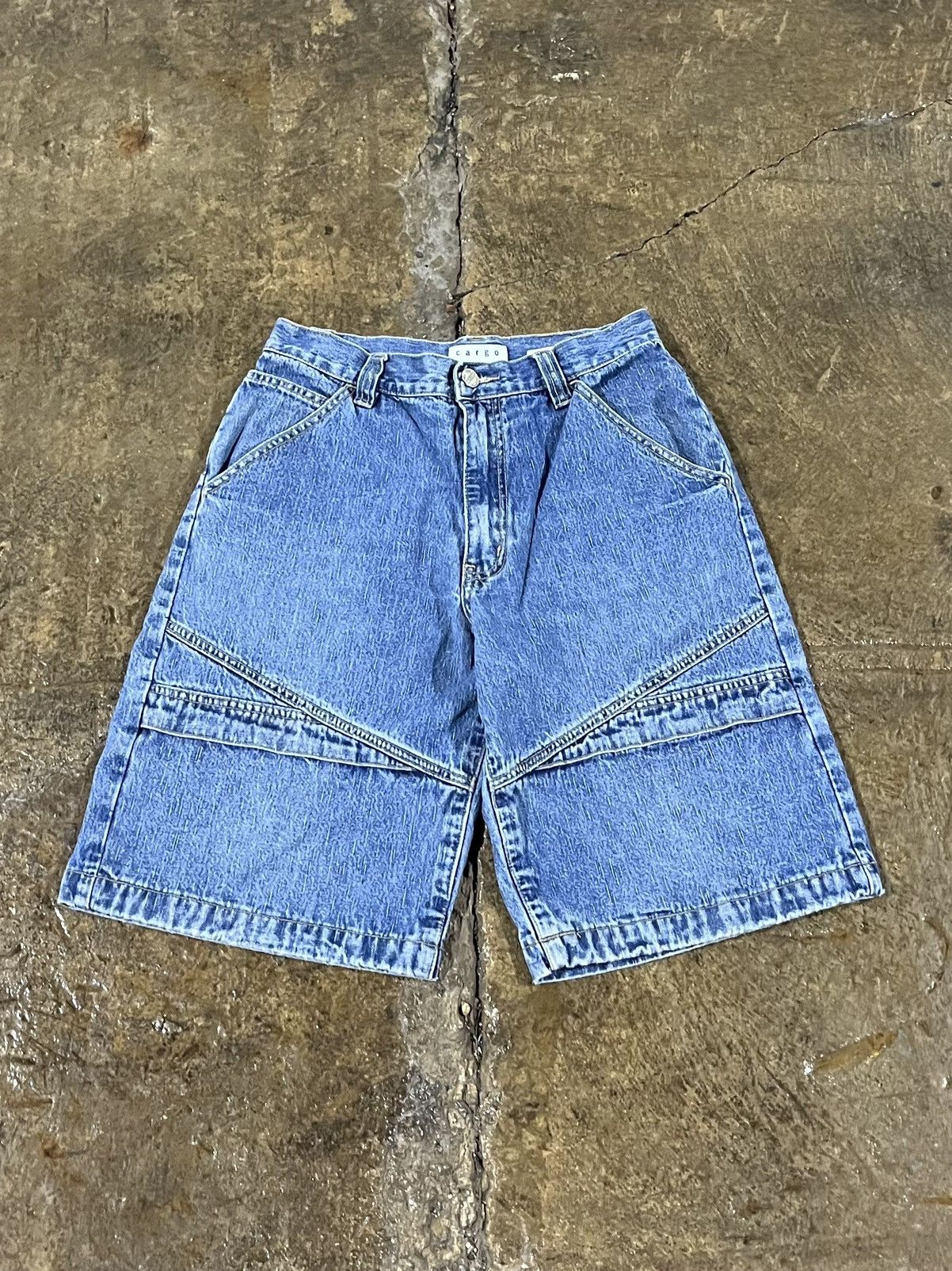 Vintage Crazy Vintage Y2K Baggy Jorts JNCO Skater Grunge Rave Shorts ...