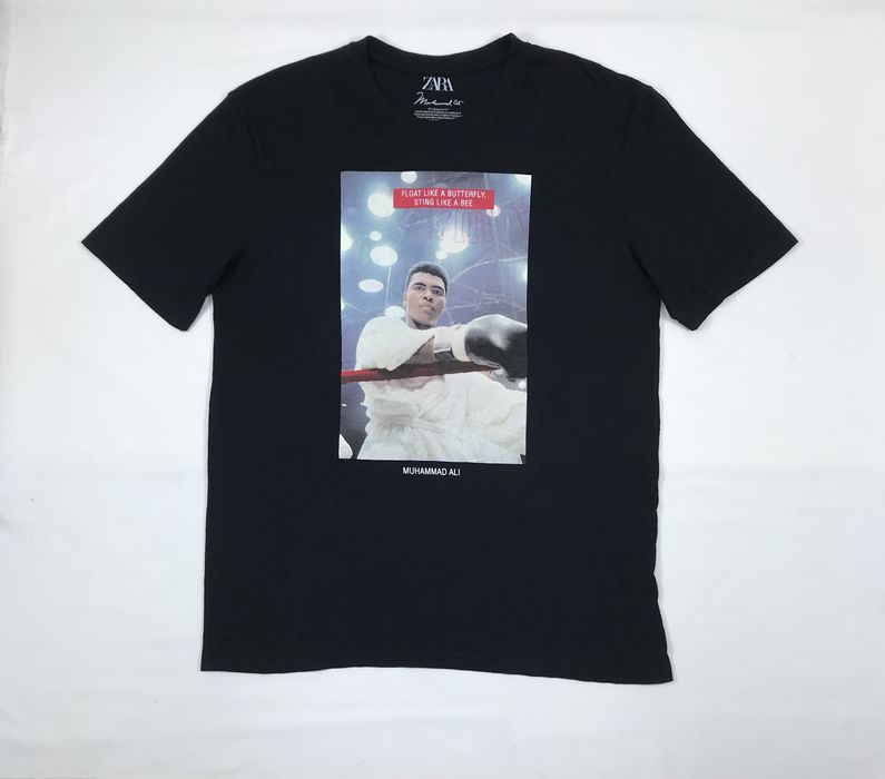 Zara Zara x Muhammad Ali Photo T Shirt | Grailed