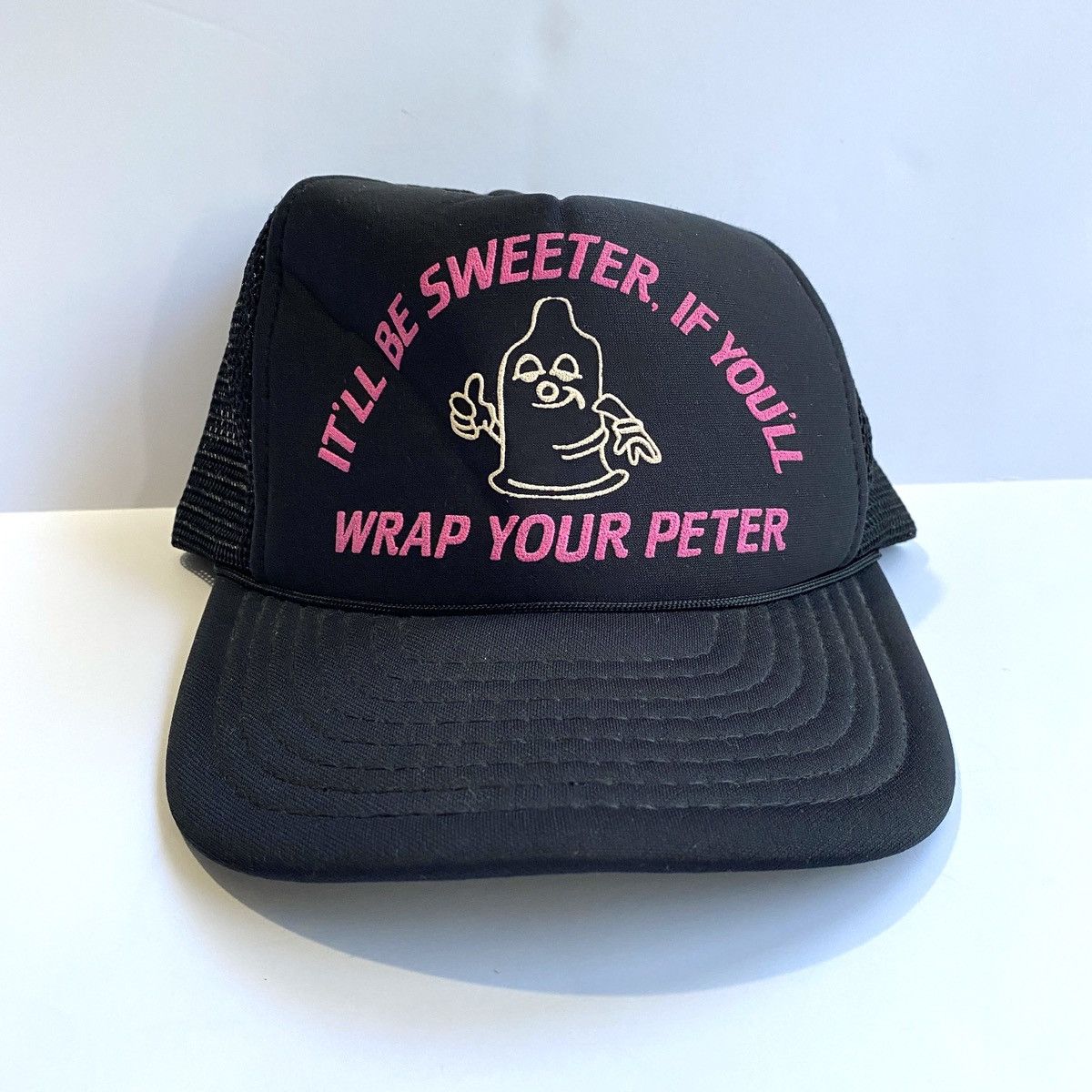 Vintage Vintage Funny Humor Condom Sex Innuendo Trucker Hat | Grailed