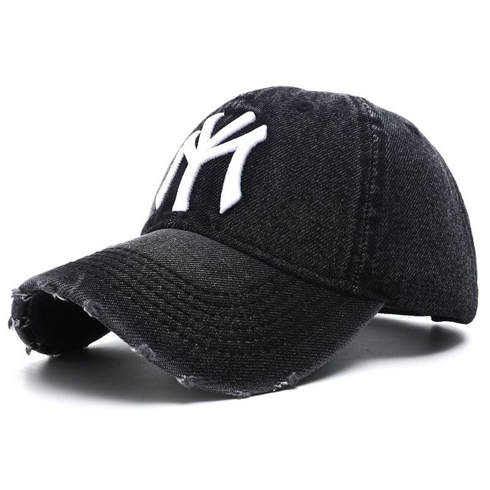 Custom Vintage Y2k Embroidered Denim Baseball Cap for Men/Women | Grailed