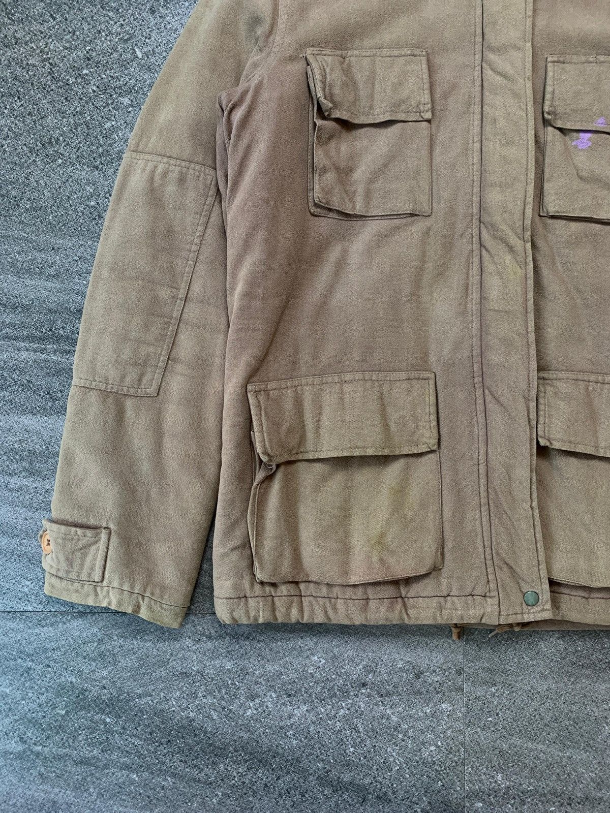 Helmut Lang FREE TAX! Vintage Cotton Military Heavy Coat Jacket | Grailed