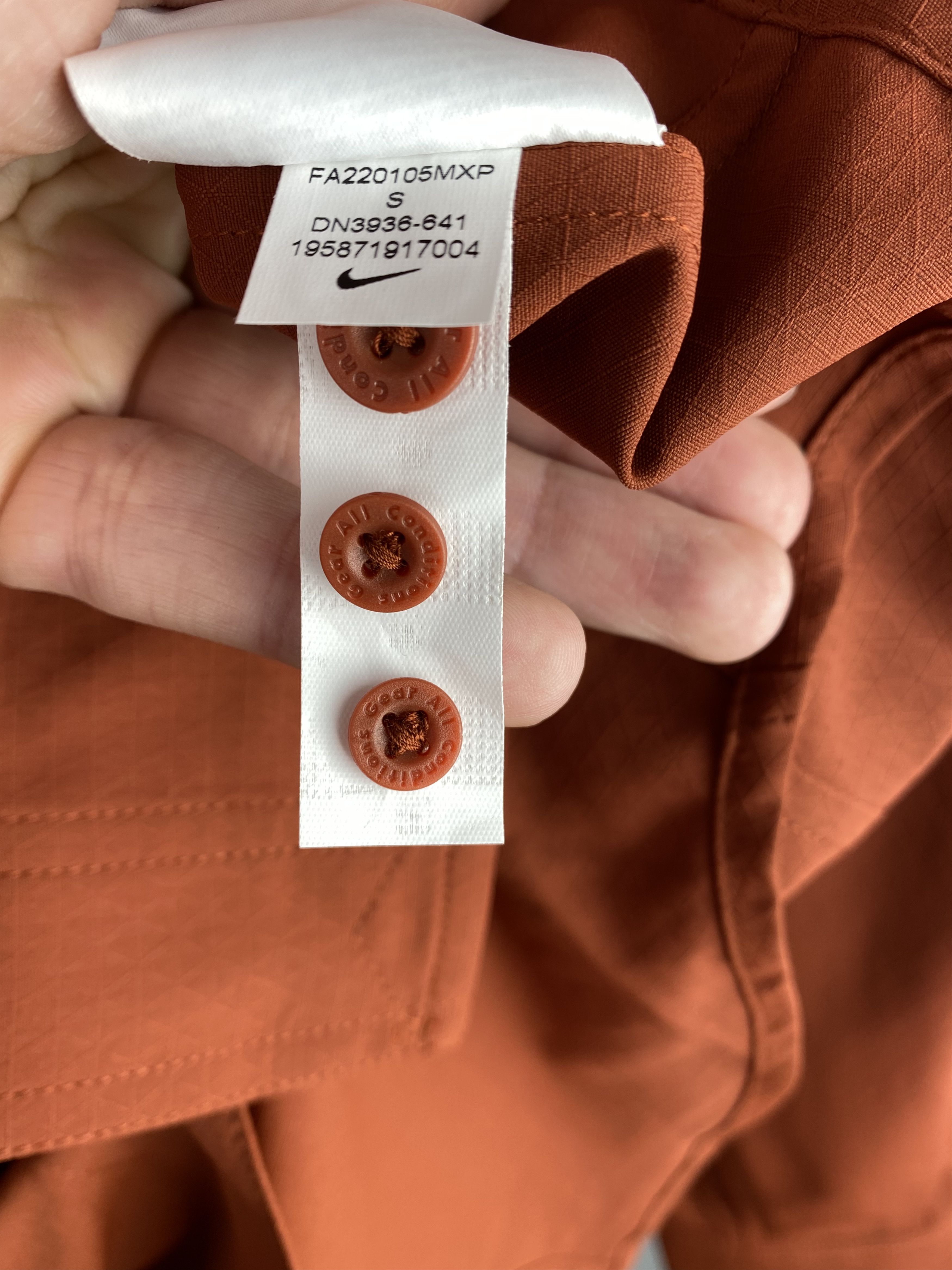 Outdoor Life NEW Nike ACG Gorecore Button Shirt | Grailed