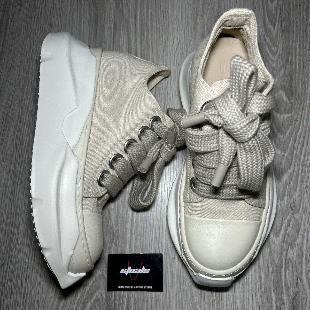 Rick Owens Drkshdw Rick Owens Ramones Abstract Jumbo Lace | Grailed