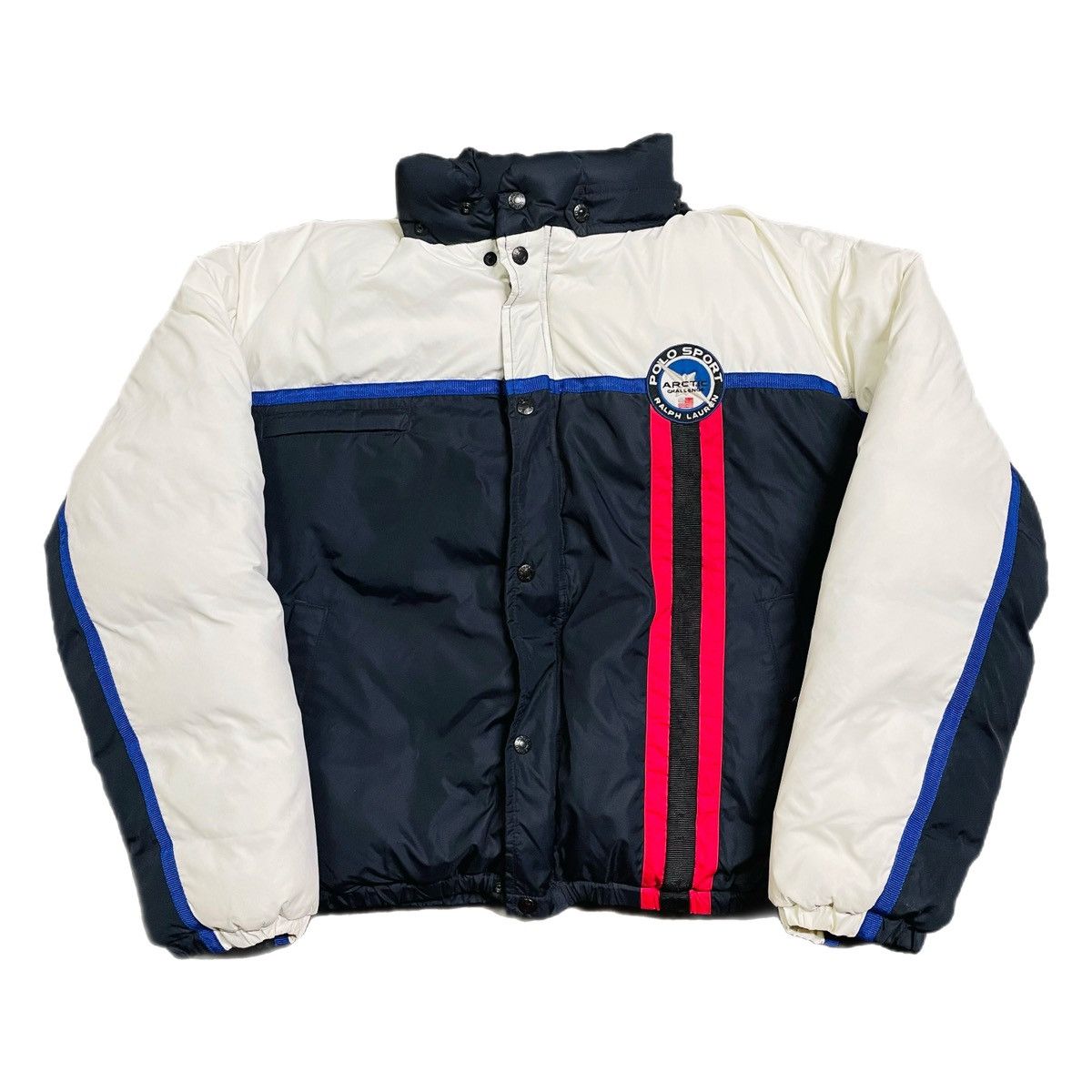 Polo Ralph Lauren Vintage Polo Sport Arctic Challenge Puffer NASA Style ...