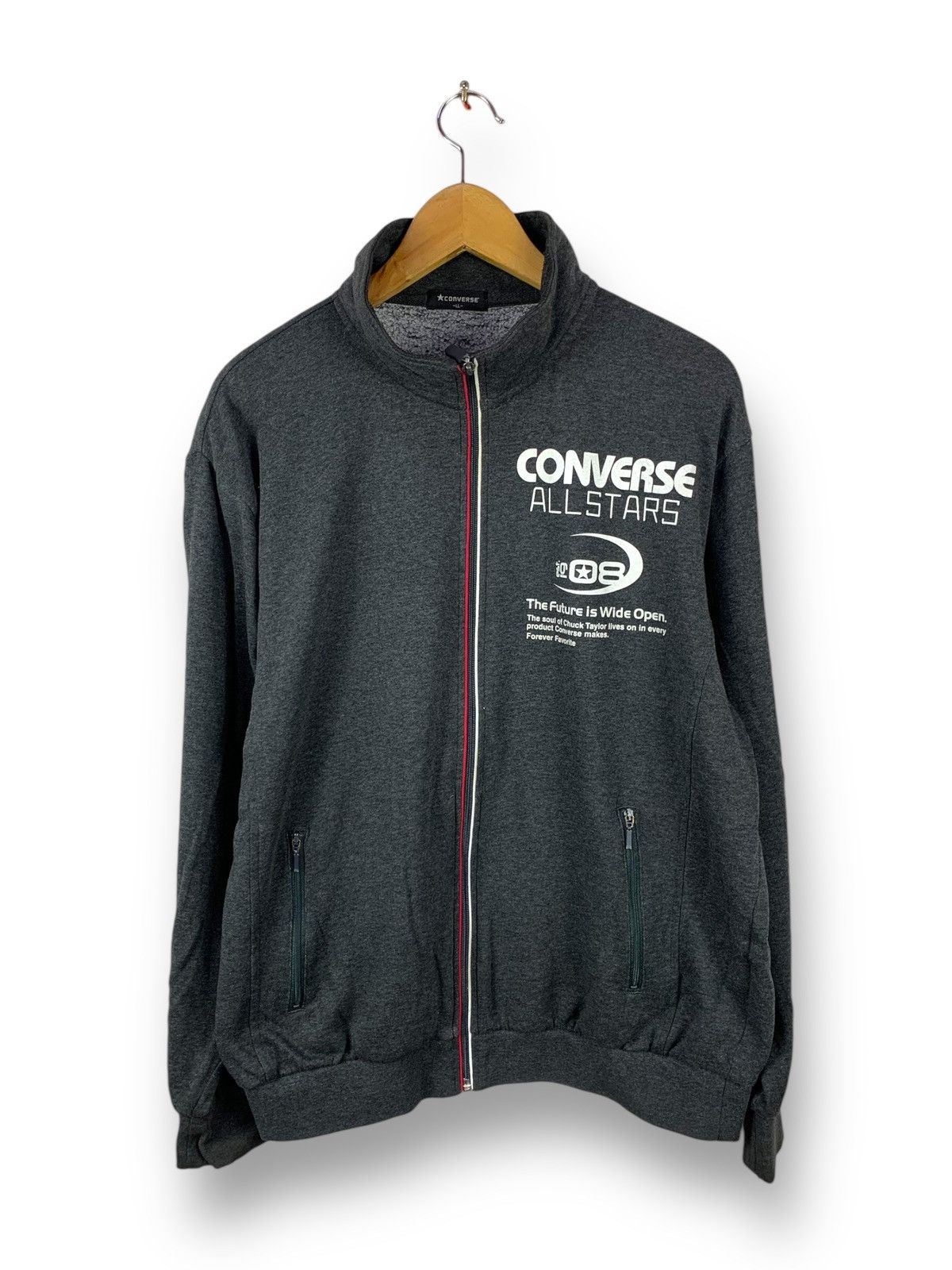 Converse × Streetwear Steals! Converse All Star Zipper Track Top Jacket ...