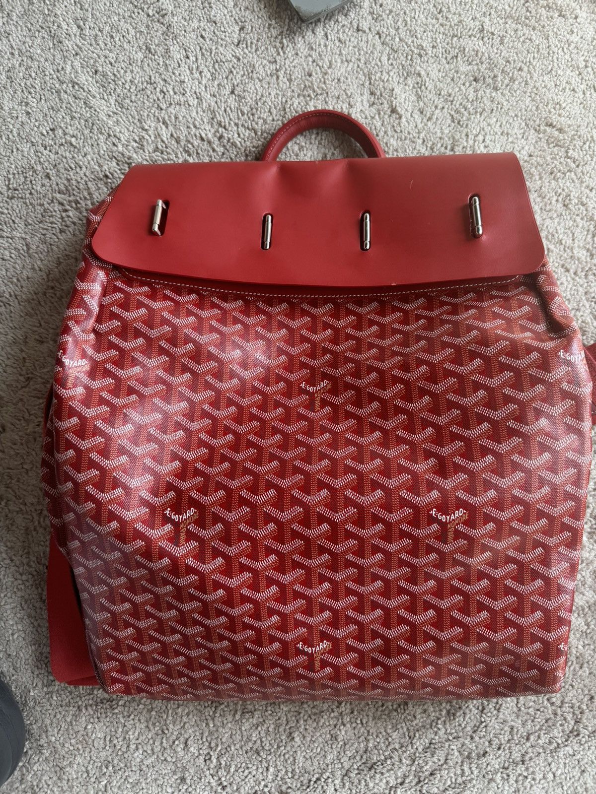 Goyard Steamer PM Backpack Black Travel Carry On | Grailed