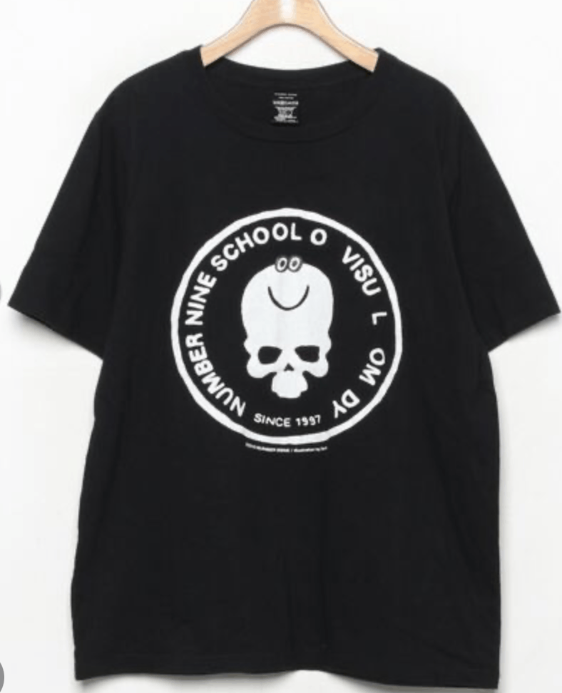 Number (N)ine number nine SCHOOL OF VISUAL COMEDY T-SHIRT tee | Grailed