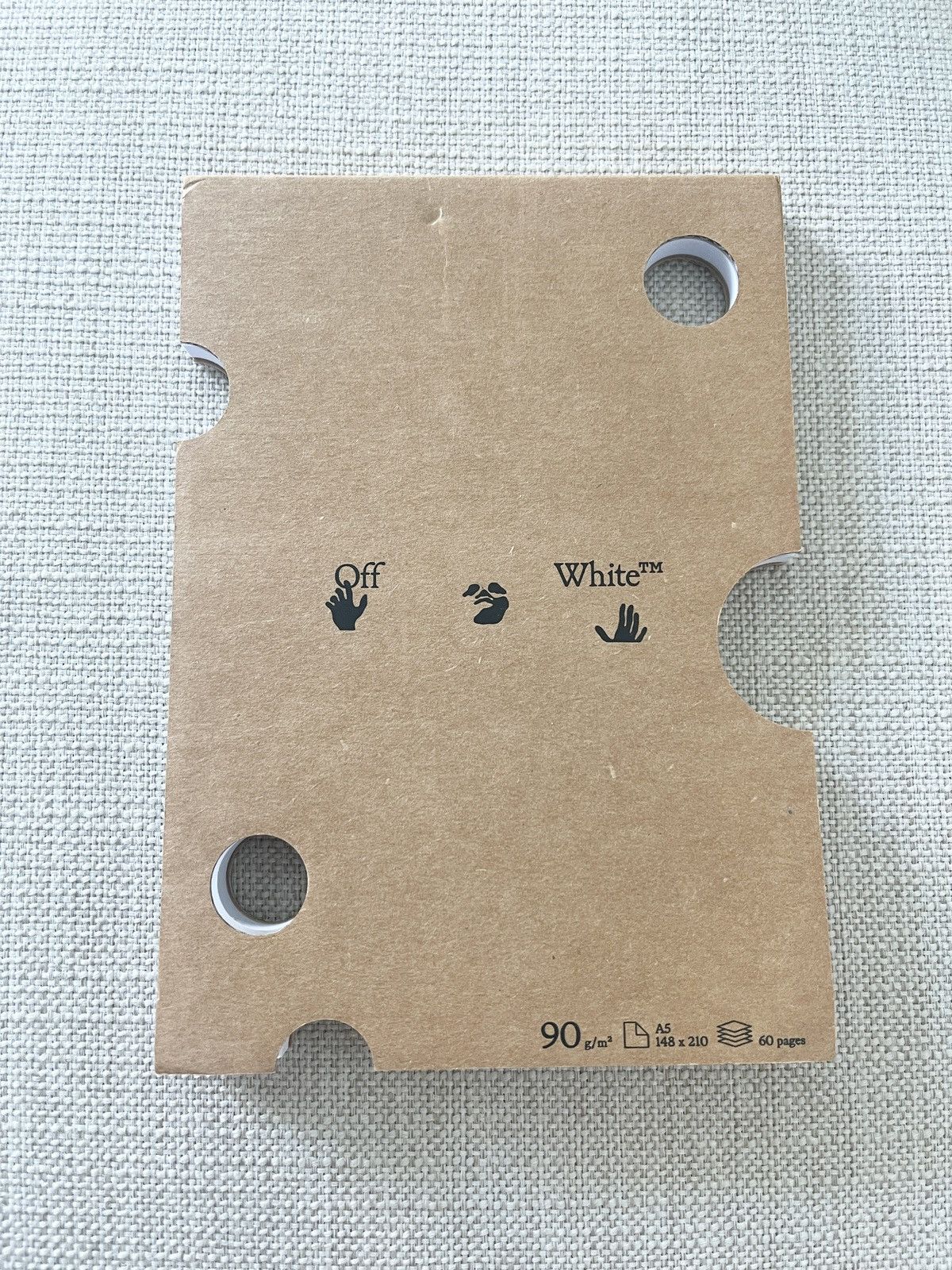 Off-White × Virgil Abloh STEAL! OFF-WHITE Meteor Notepad (60 pages ...