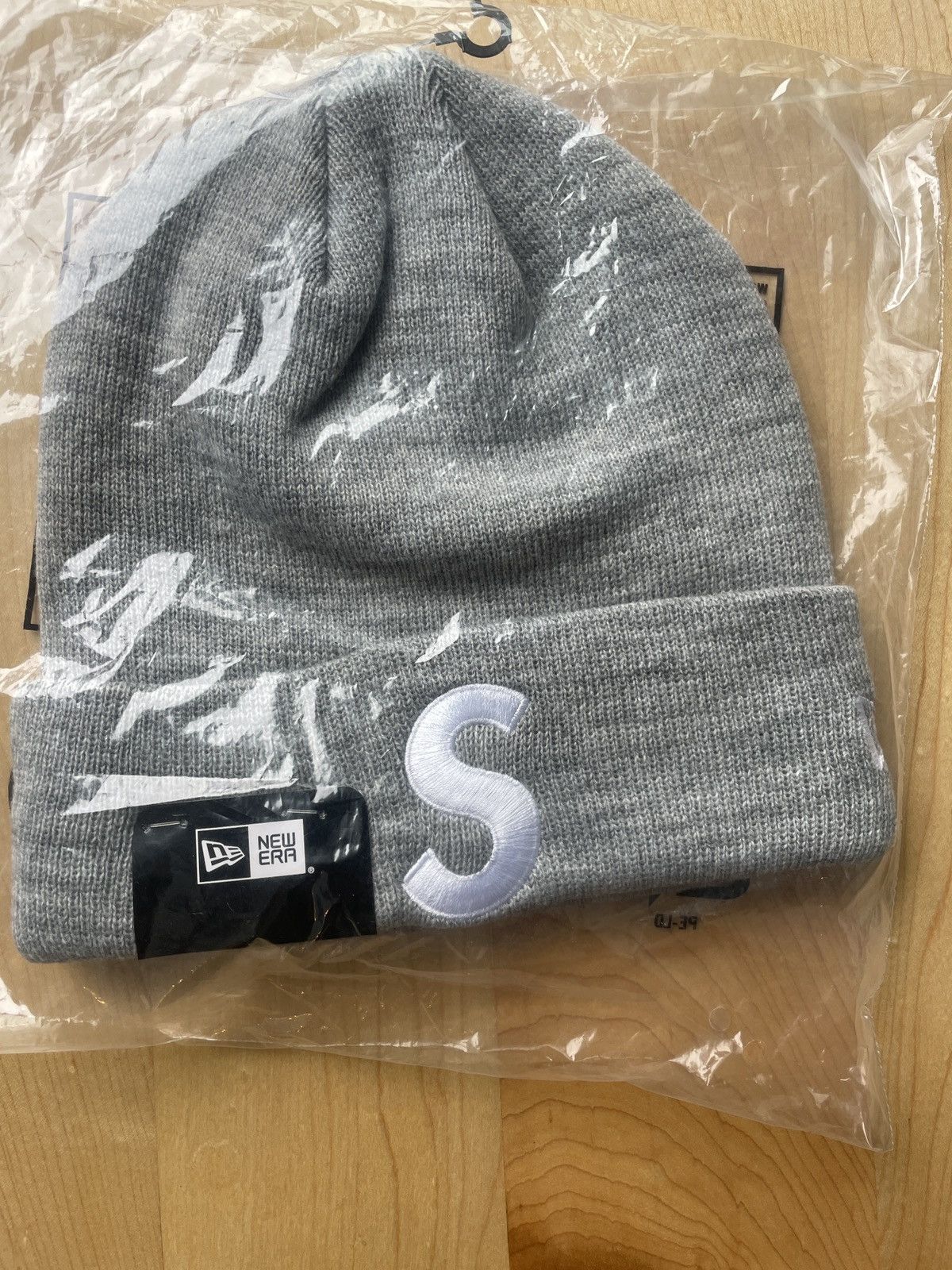 Supreme Grey Supreme New Era S Logo | Grailed