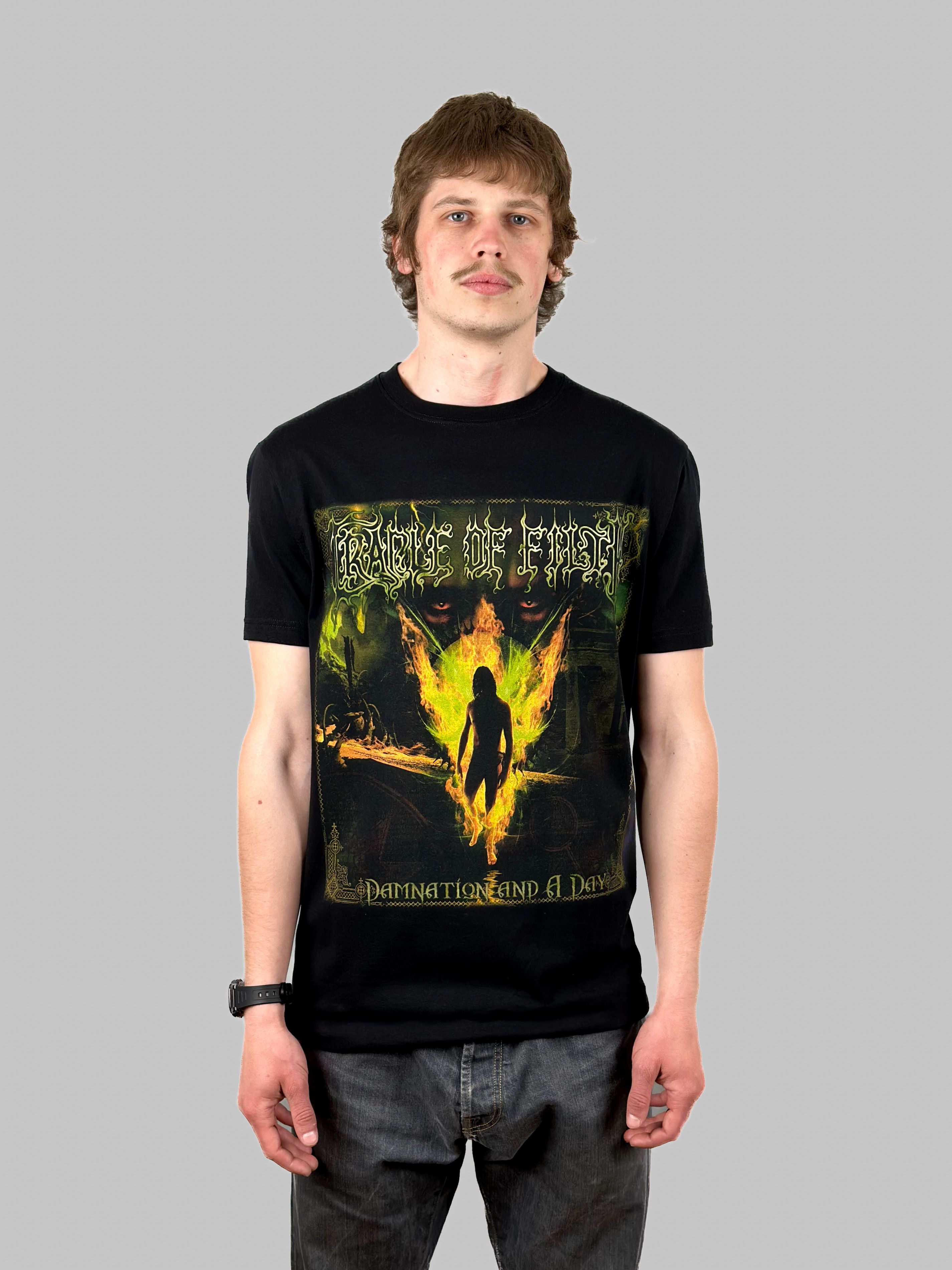 Band Tees × Streetwear × Vintage Cradle of Filth T-Shirt Damnation And ...