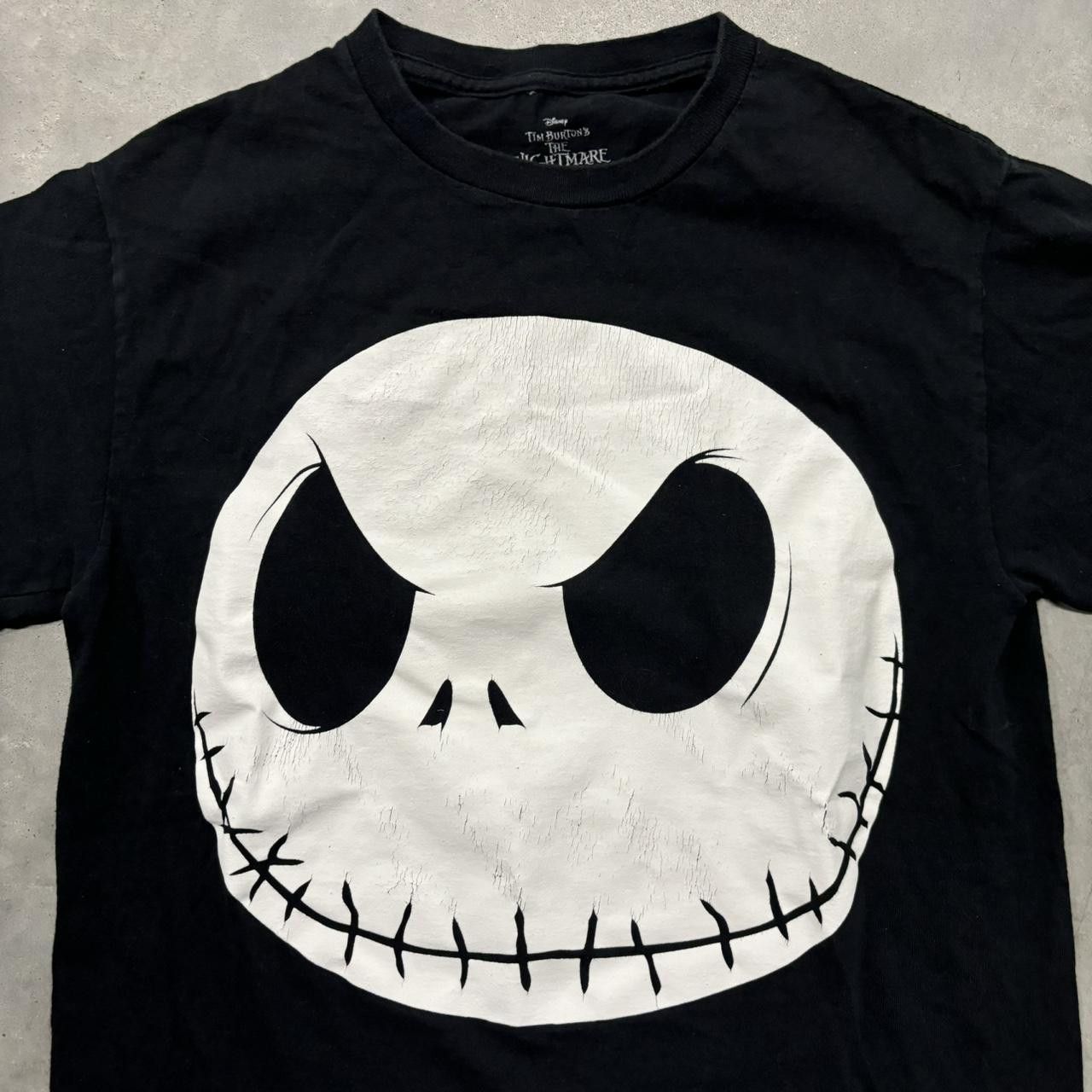 Vintage Vintage Y2K/2000s Cute Grunge Disney Jack Skellington Big Face ...