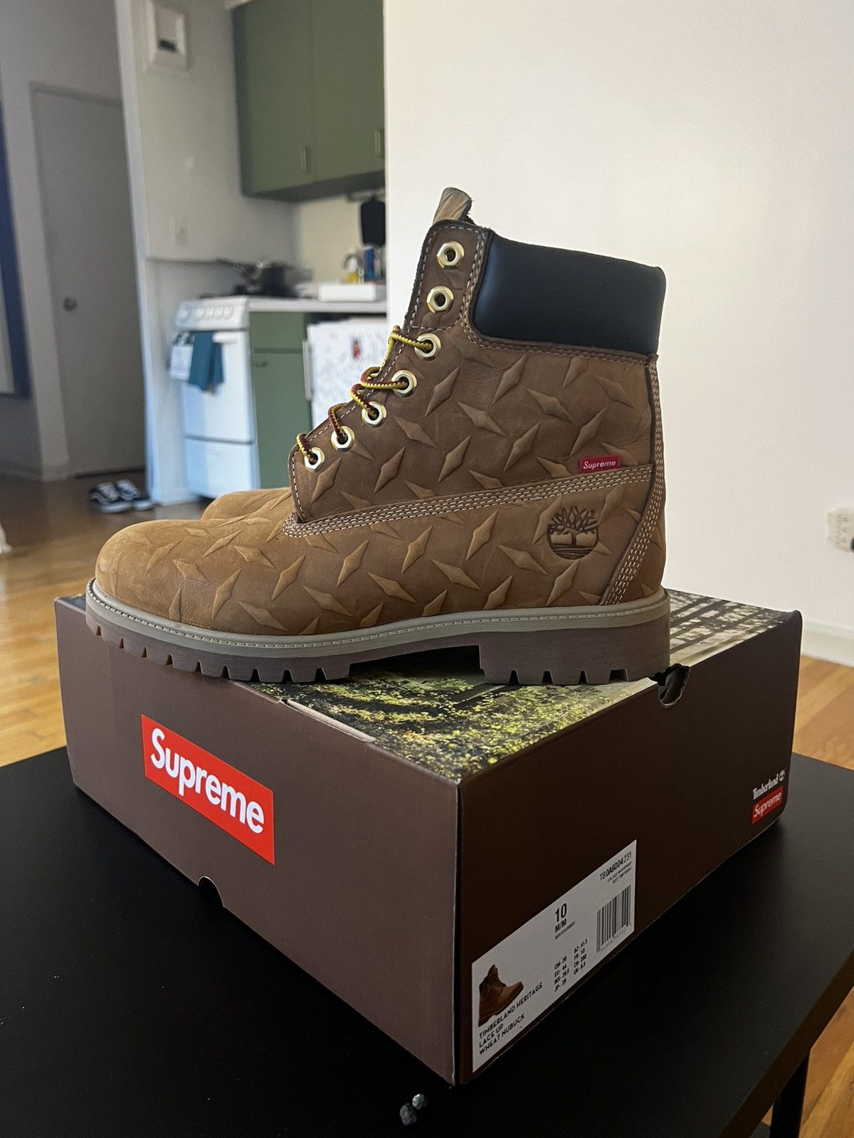 Supreme × Timberland Supreme x Timberland Diamond Plate | Grailed