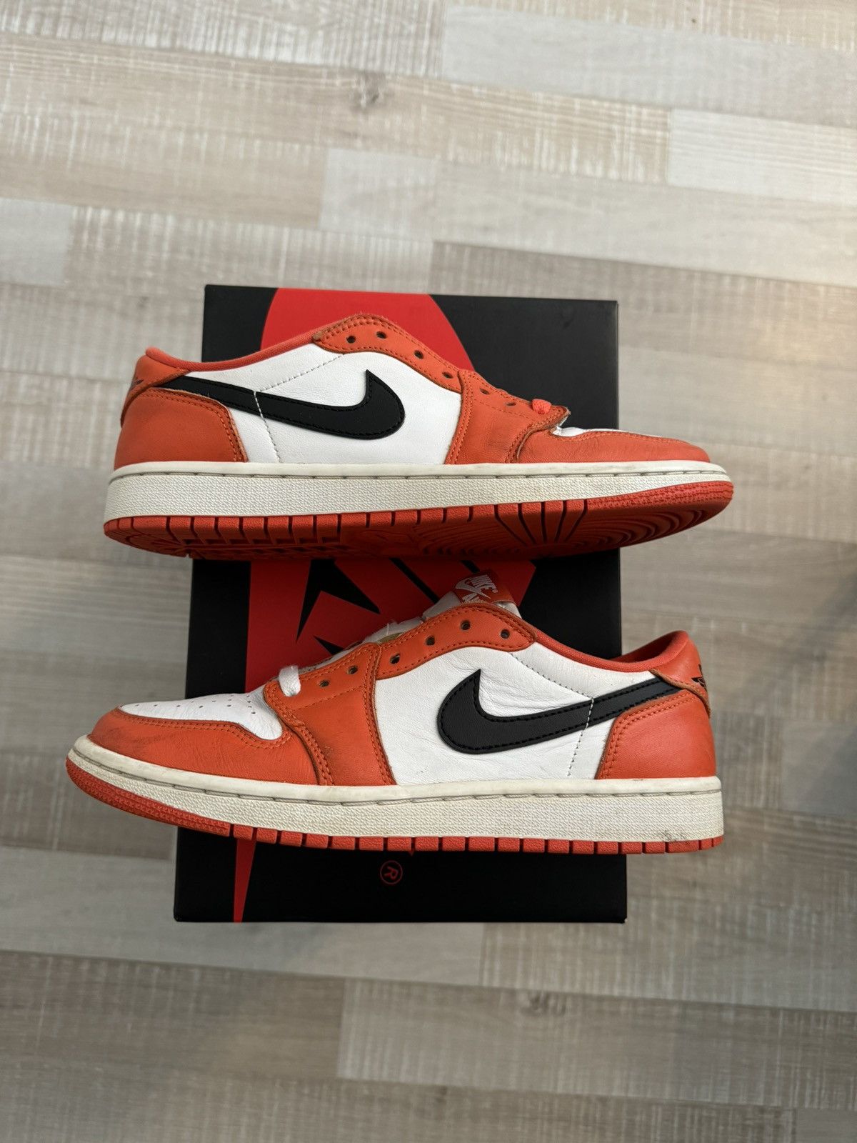 Jordan Brand × Nike Jordan 1 low starfish | Grailed