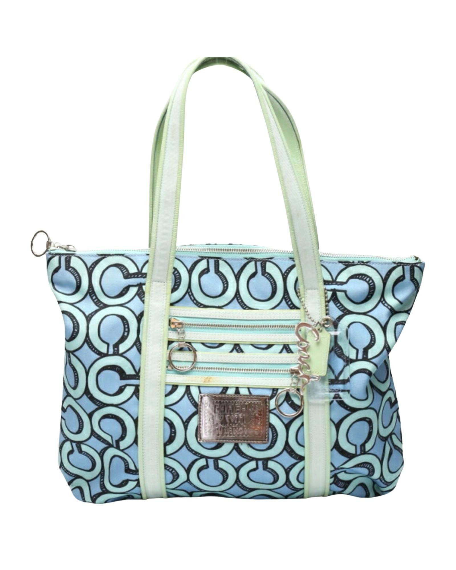 Coach Blue Canvas Tote Bag for Women | Grailed