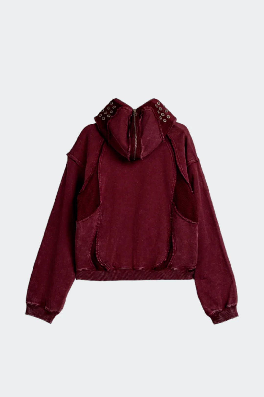 Thug Club Adidas x Thug Club Teamgeist Hooded Zip Up in Maroon | Grailed