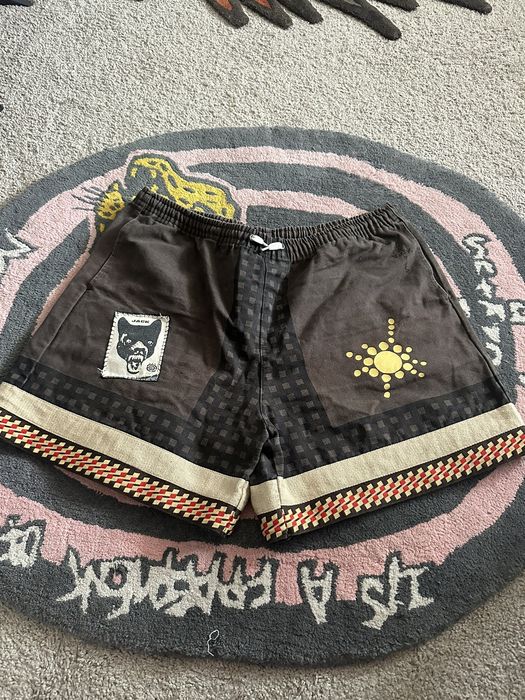 Travis Scott Travis Scott wolf shorts | Grailed