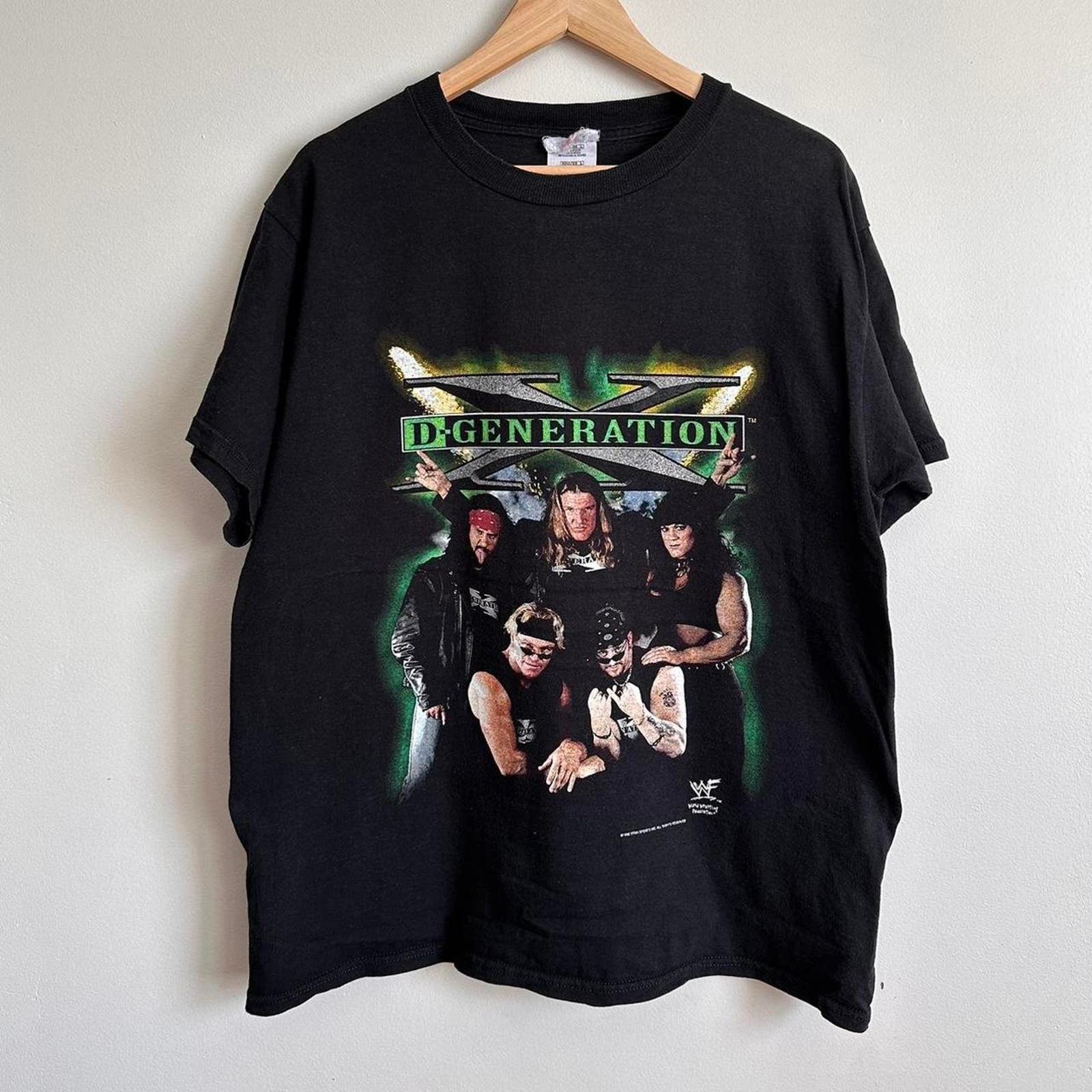 Vintage × Wcw/Nwo × Wwf Vintage 1998 D-Generation X Shirt | Grailed