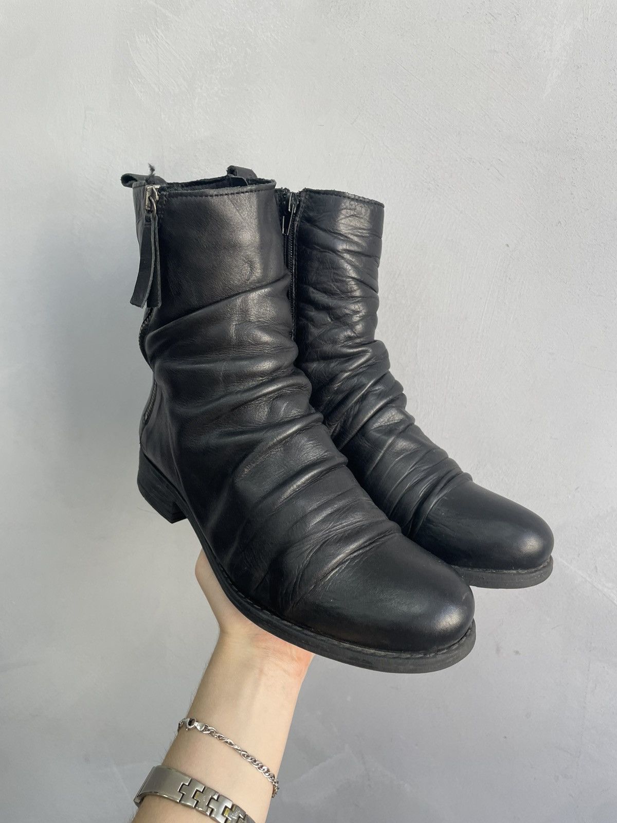 Guidi Leather ankle moto boots A.S. 98 style hype japanese | Grailed
