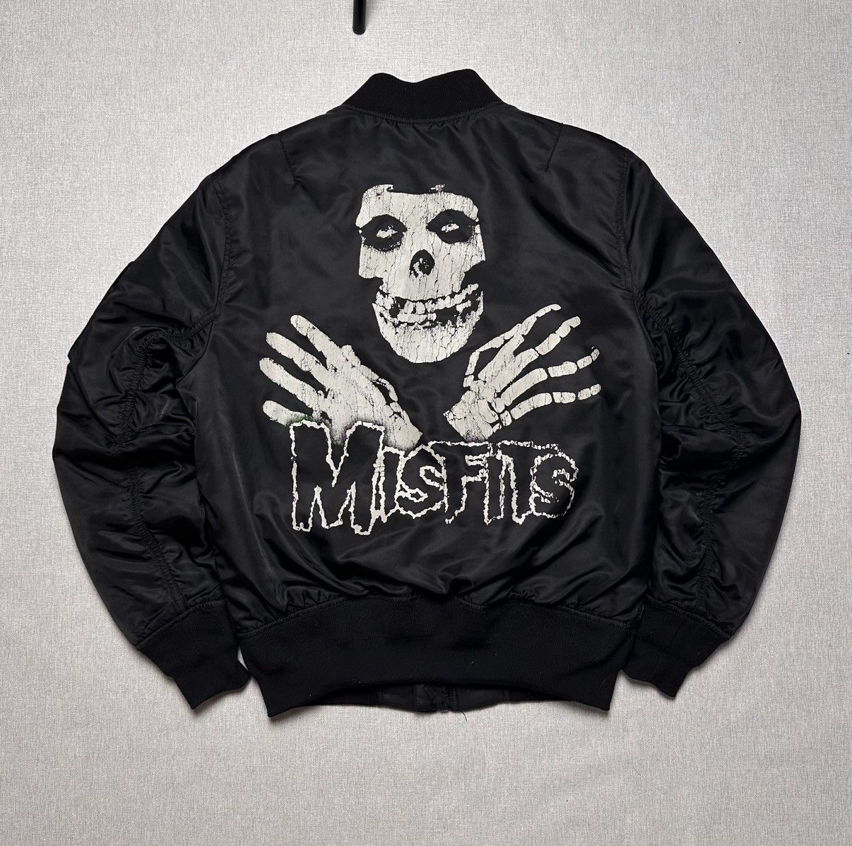 Bomber Jacket × Misfits Misfits Bomber Motorcycle Jacket | Grailed