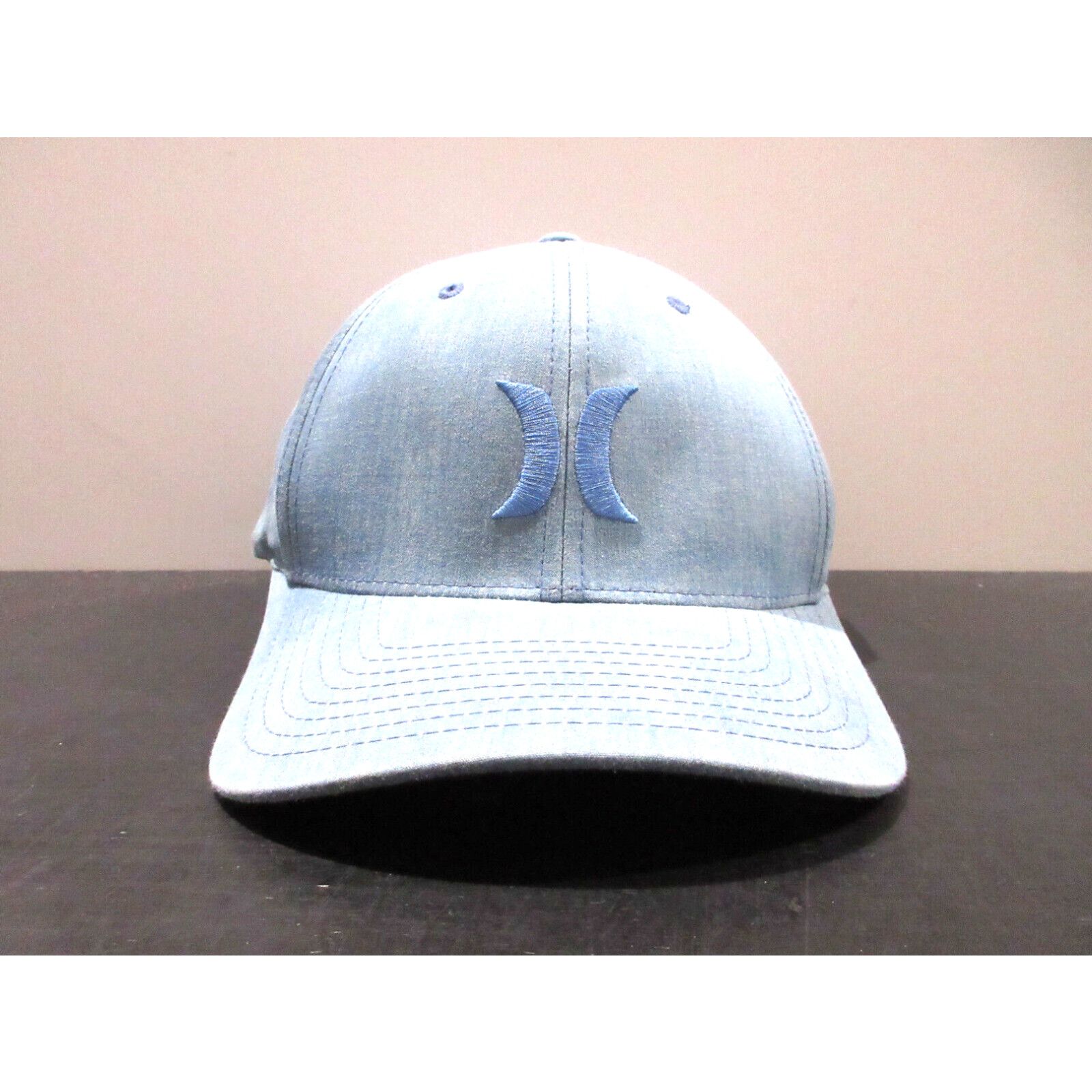 Hurley Hurley Hat Cap Fitted Adult Medium Blue Surf Surfer Surfing Logo ...