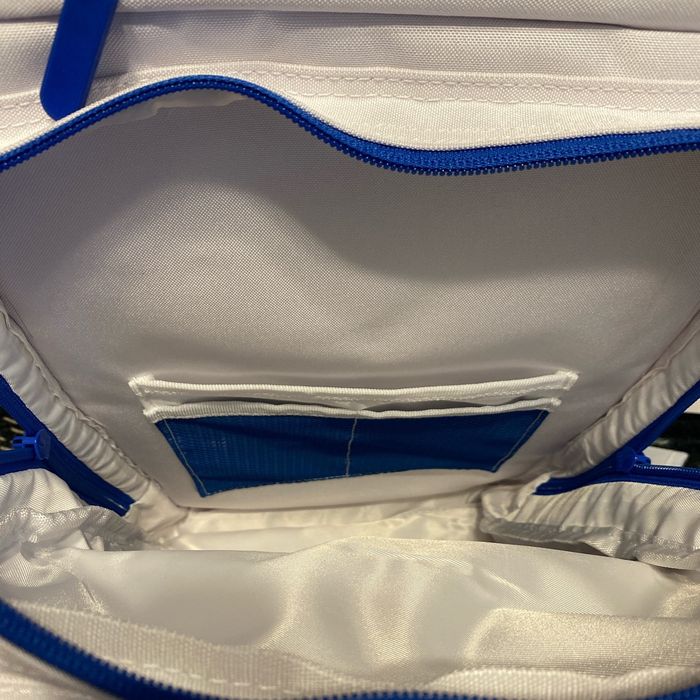 Streetwear Wolfpak 35L BACKPACK POLAR WHITE BLUE ACCENTS | Grailed