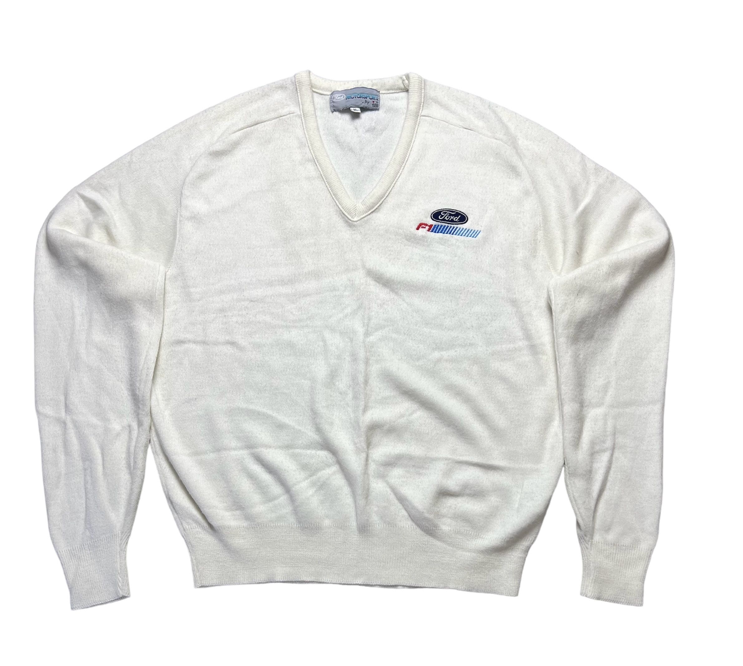 Ford × Racing × Vintage Vintage 90’s Ford Racing motosport sweater ...