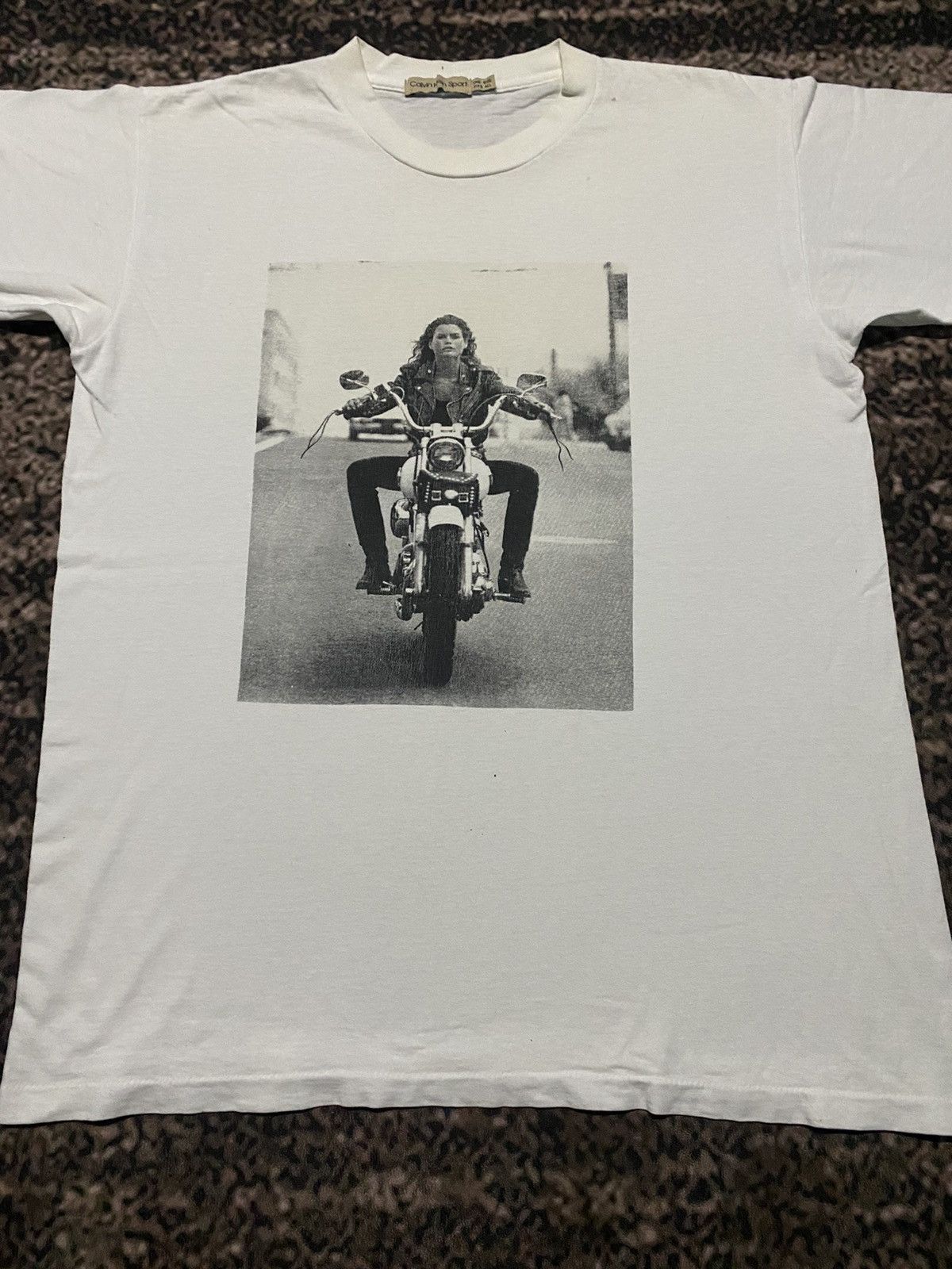 Calvin Klein Rare Calvin Klein"Carre Otis"Model Photo Print Bruce Weber ...