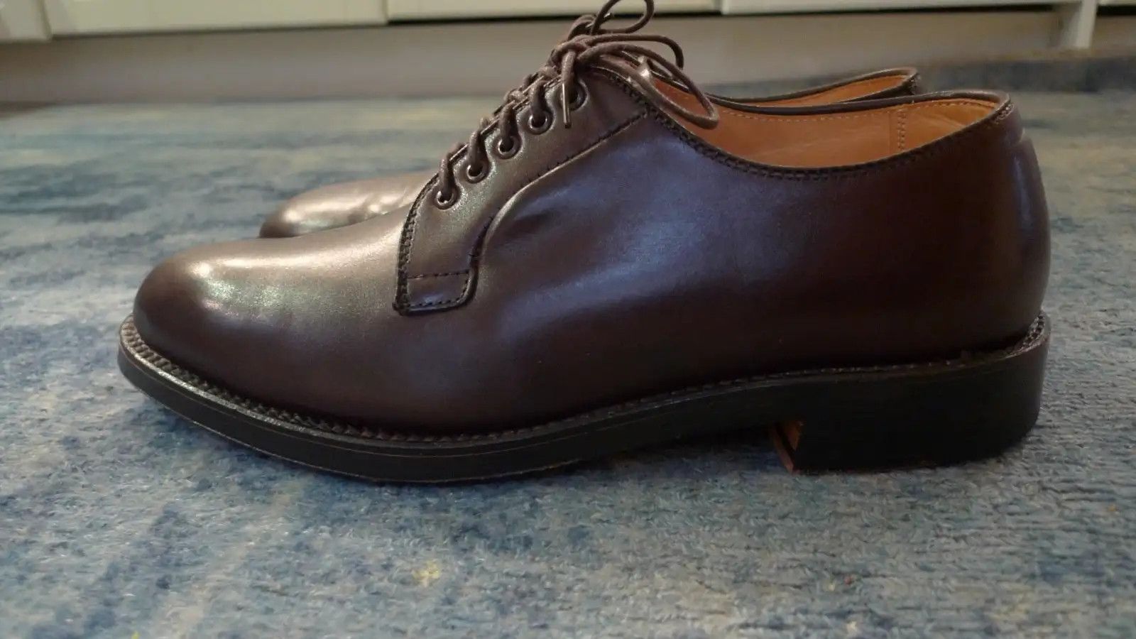 Alden Alden x Brooks Brothers Plain Toe Blucher | Grailed