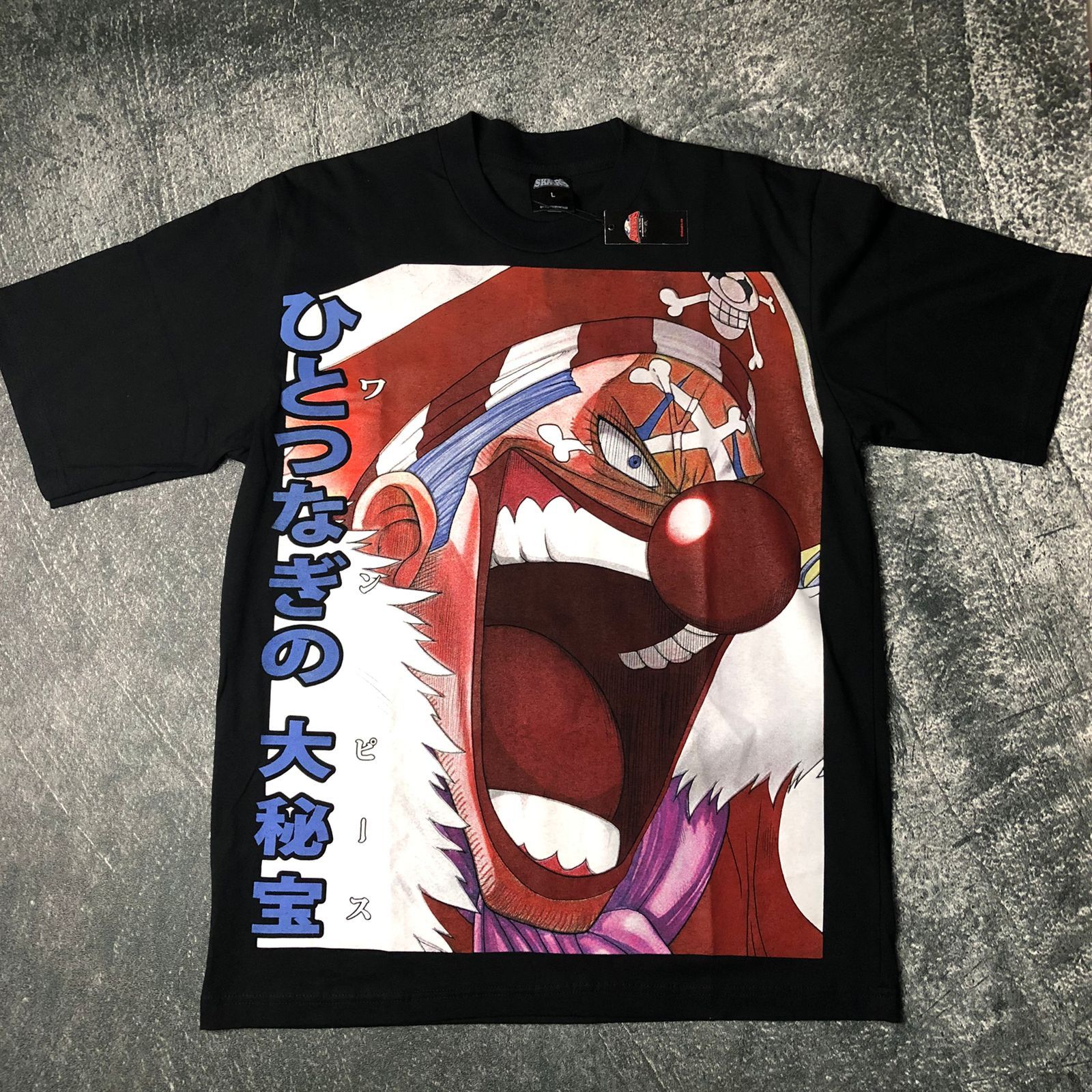 Vintage Vintage One Piece Four Emperor Buggy Tshirt Bootleg Rare | Grailed